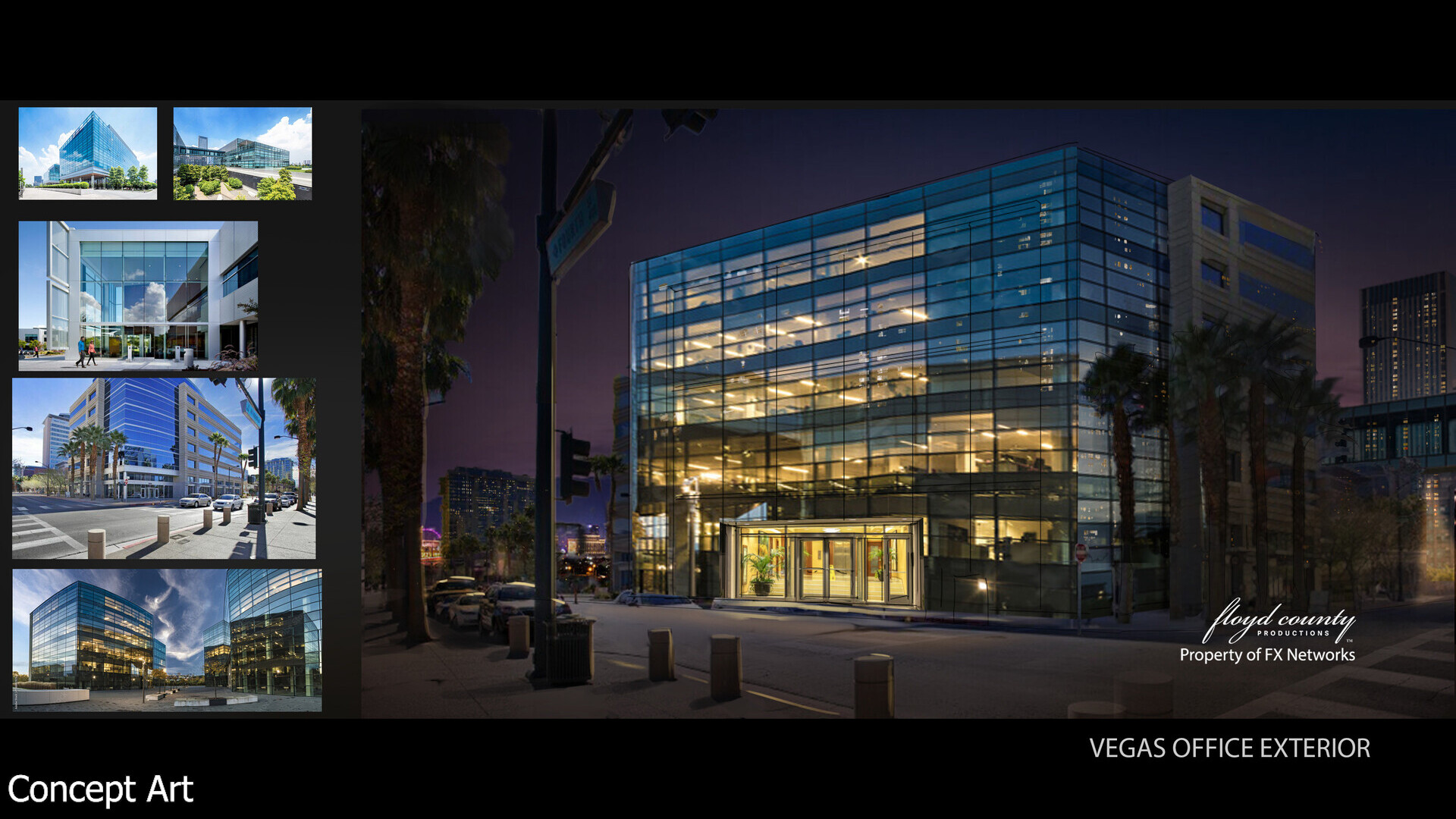 Byron Pockrandt - Archer S14 E04 3D Environment: Vegas Office