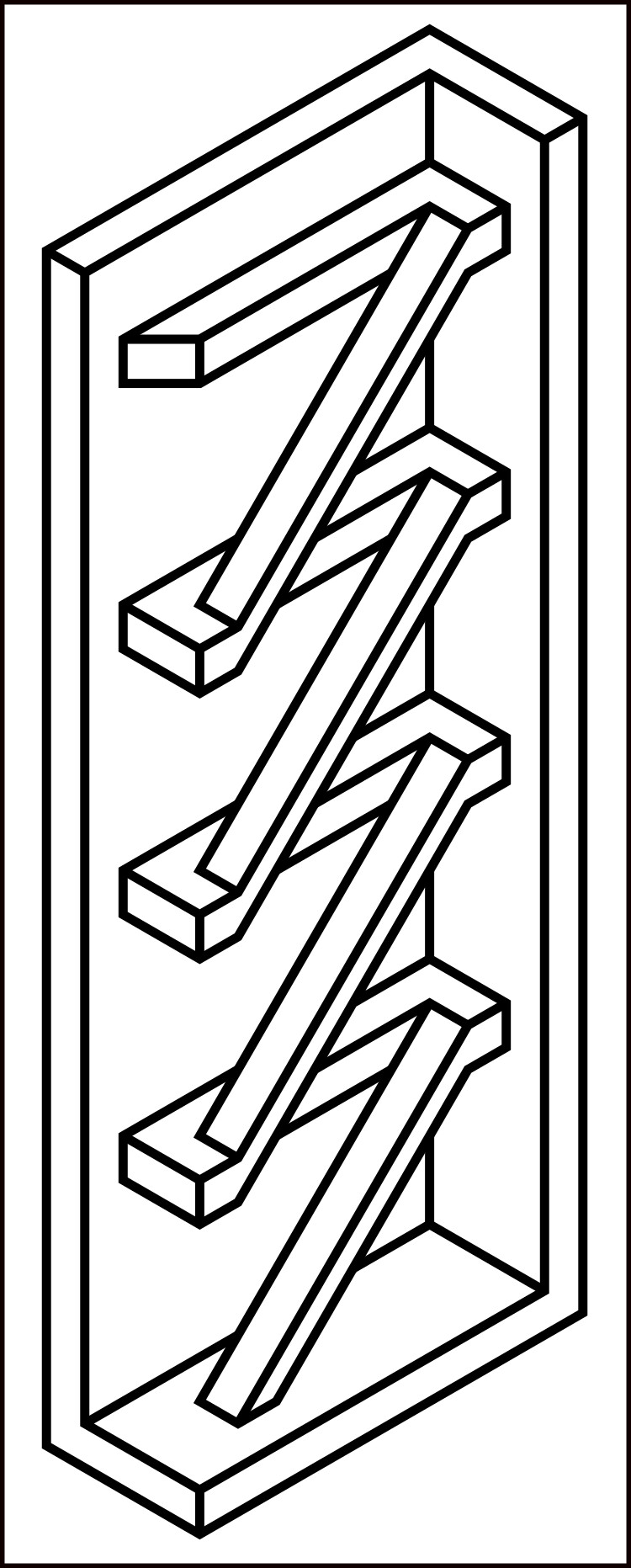 ArtStation - Isometric/Axonometric Ramp Staircase