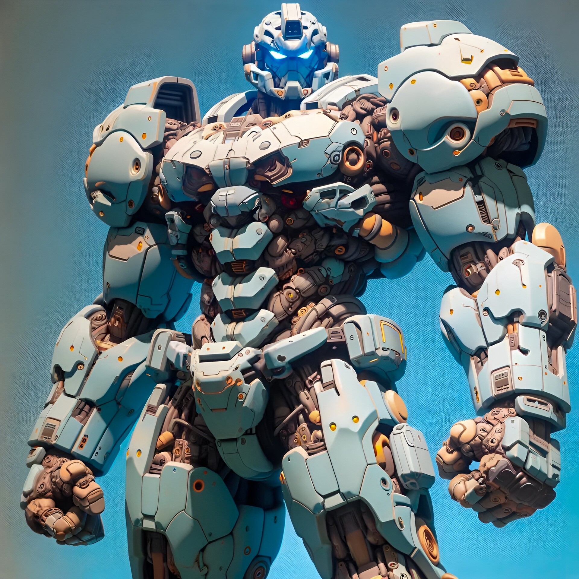 ArtStation - Super Mech Concept 1