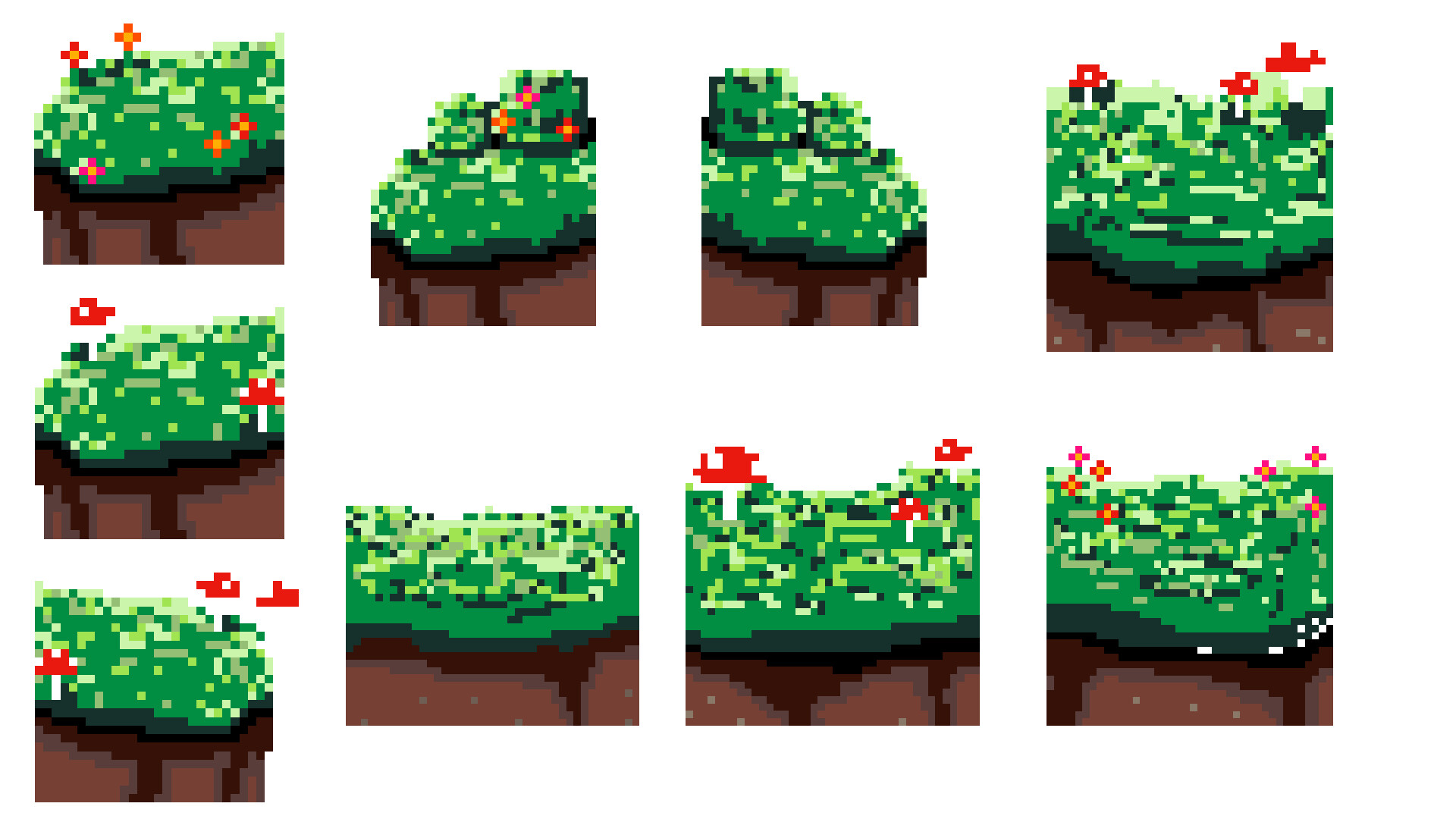 ArtStation - Sprite Sheet of Platforms