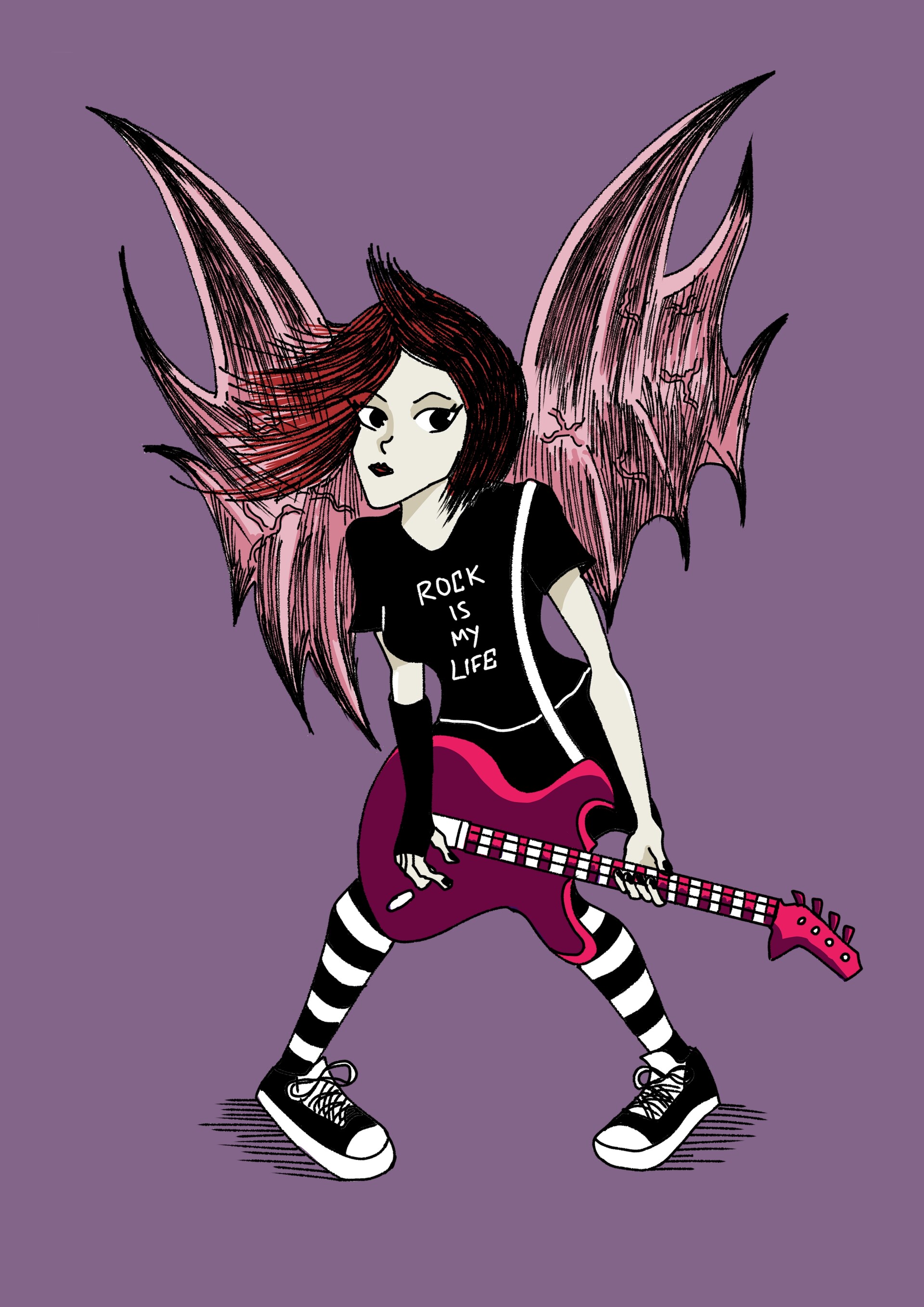 ArtStation - Vampire rockstar