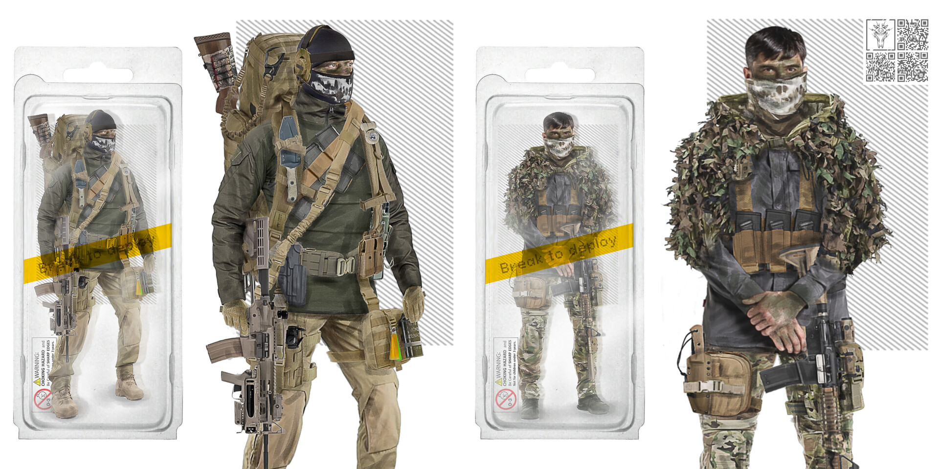 ArtStation - Action Figure : The Deeps