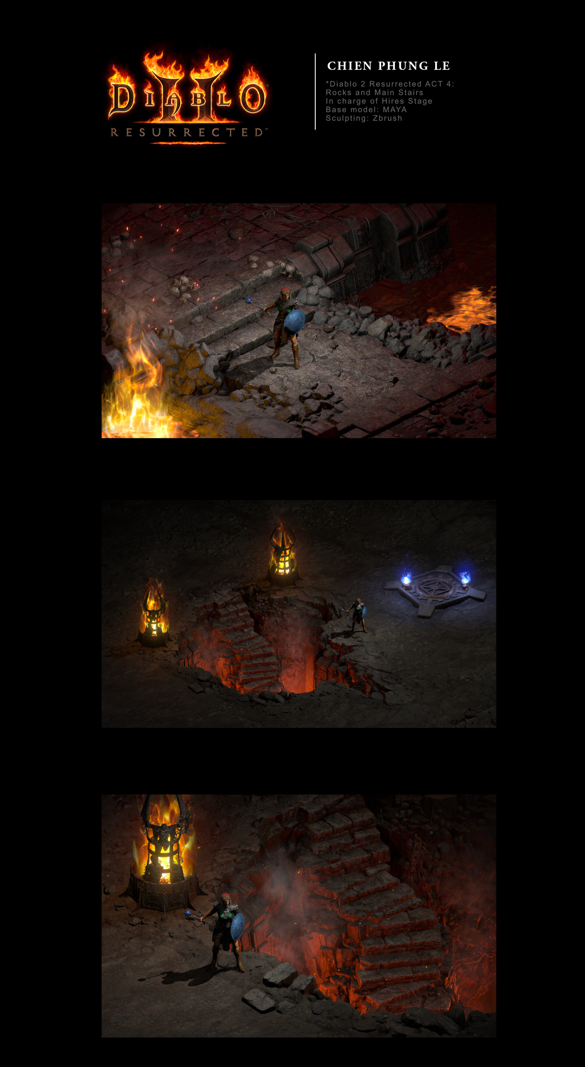 ArtStation - Diablo 2 Resurrected Environment