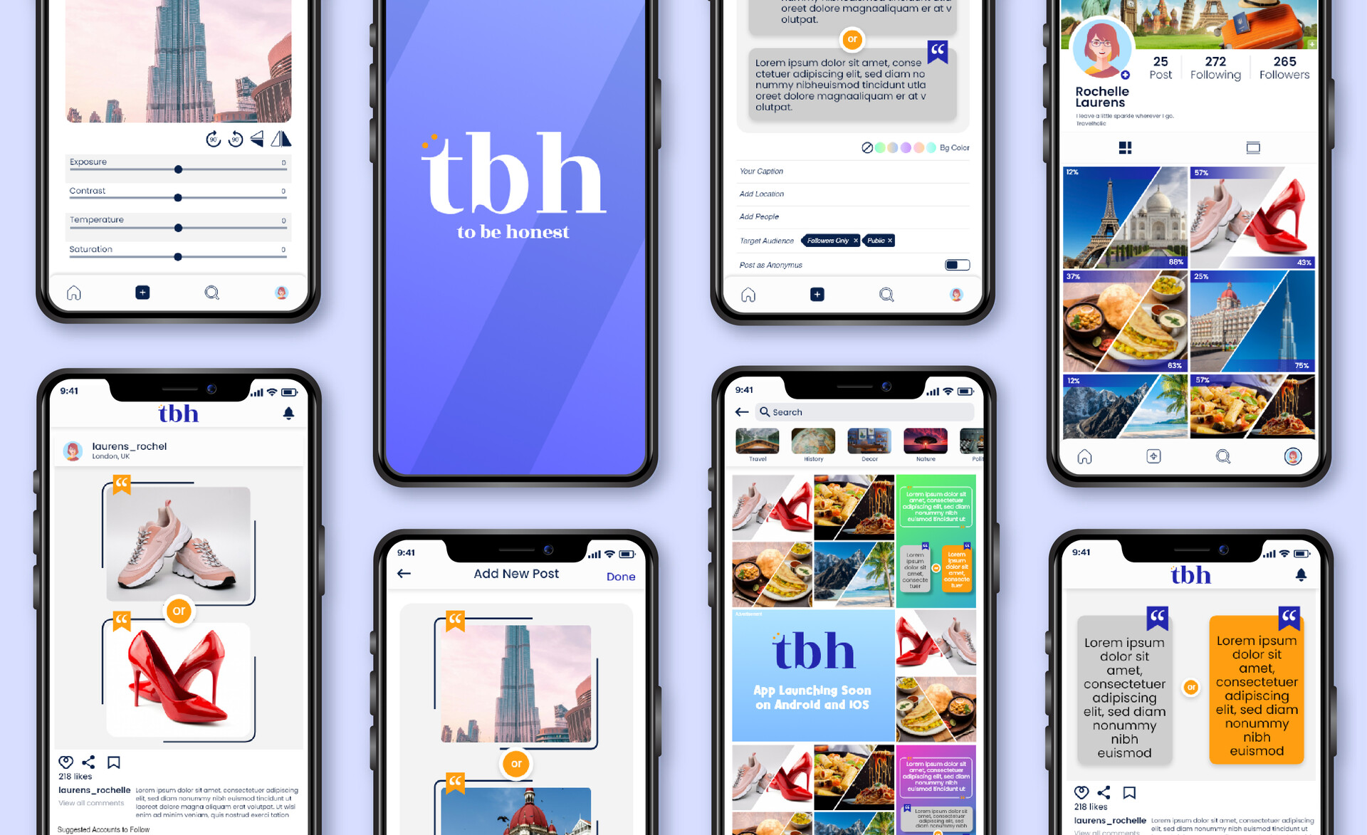 ArtStation - TBH- To Be Honest App