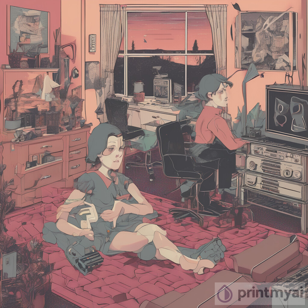 ArtStation - Surreal Enigmatic 4-bit AI Suburban Roommates