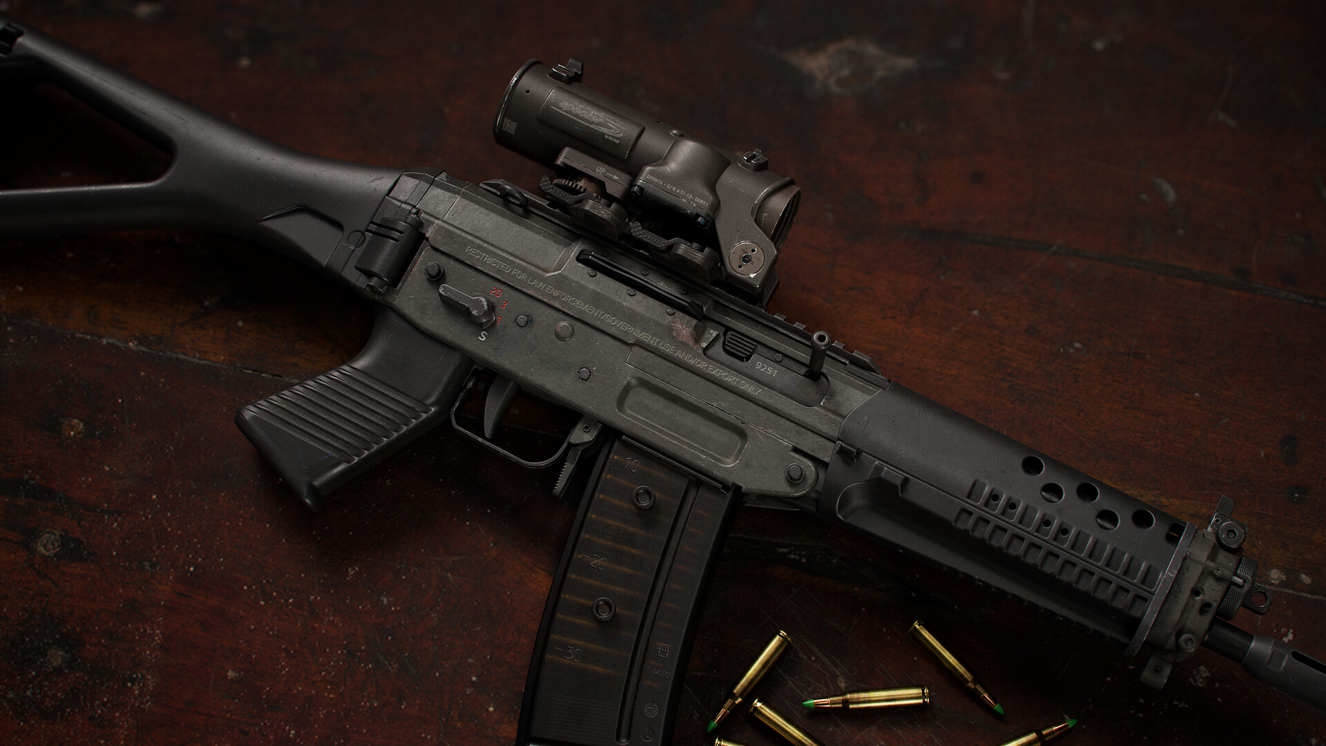 FORGE STUDIOS - SIG SG 552 - 3.5x35 ACOG