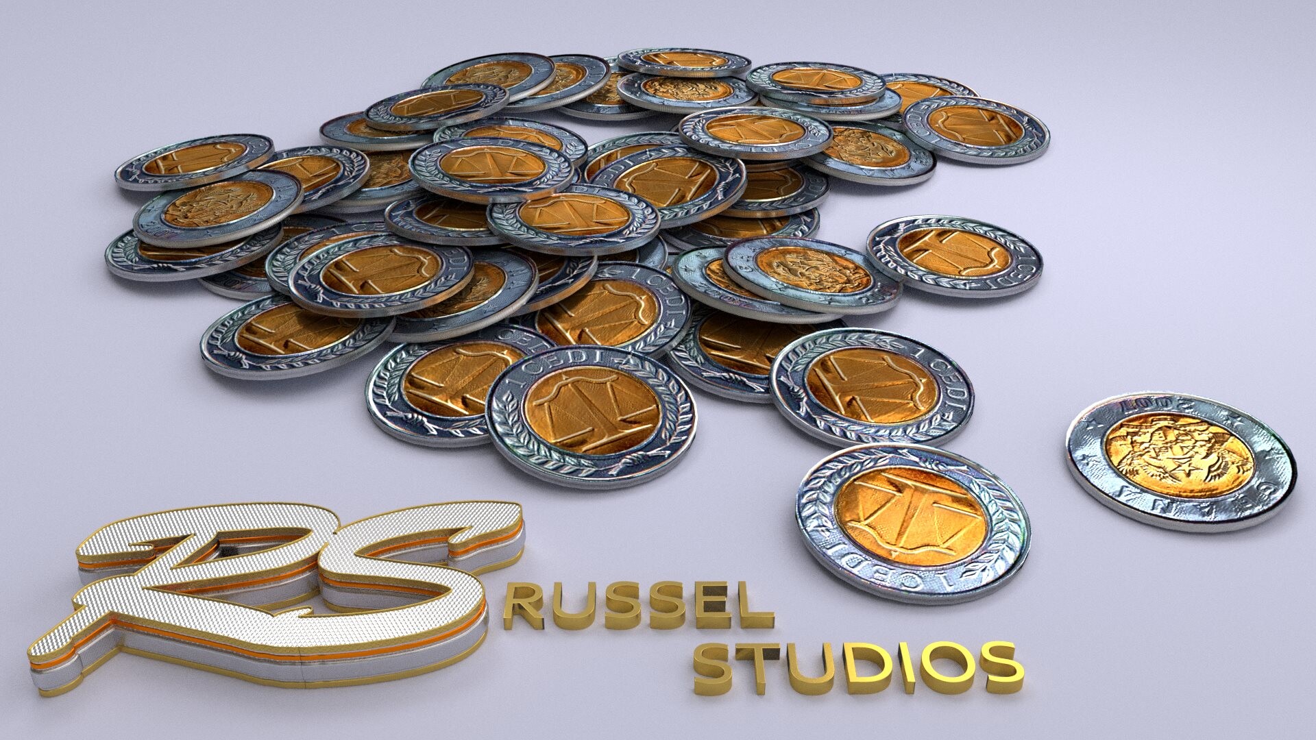 ArtStation - Blender - Realistic Coins Modelling and Animation ...