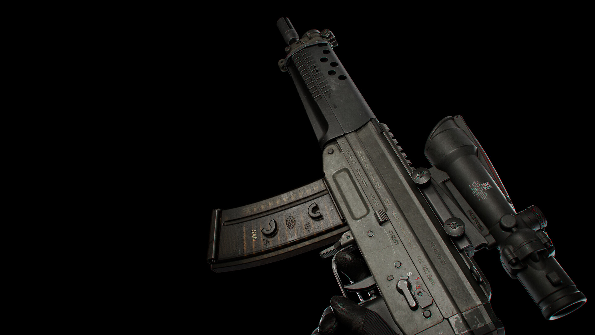 FORGE STUDIOS - SIG SG 552 - 3.5x35 ACOG