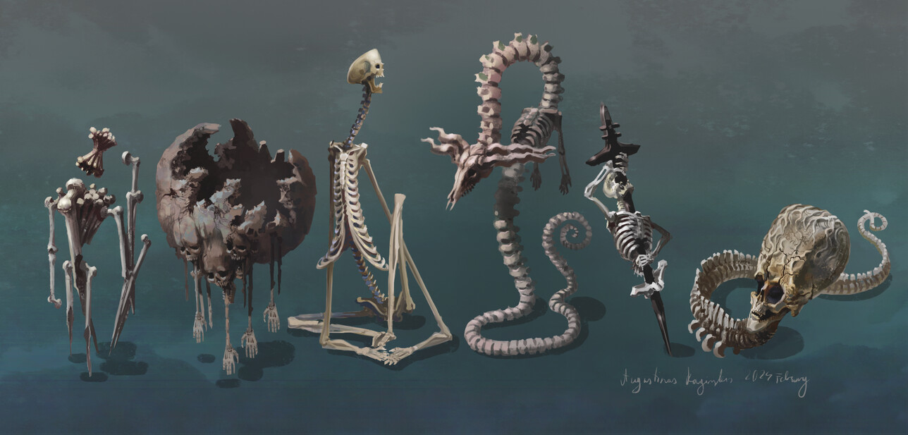 ArtStation - Bone Horrors