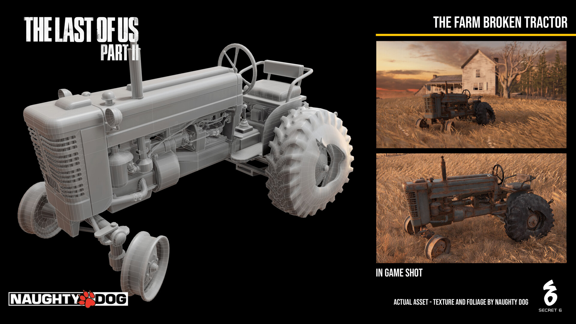 ArtStation - The Farm Broken Tractor