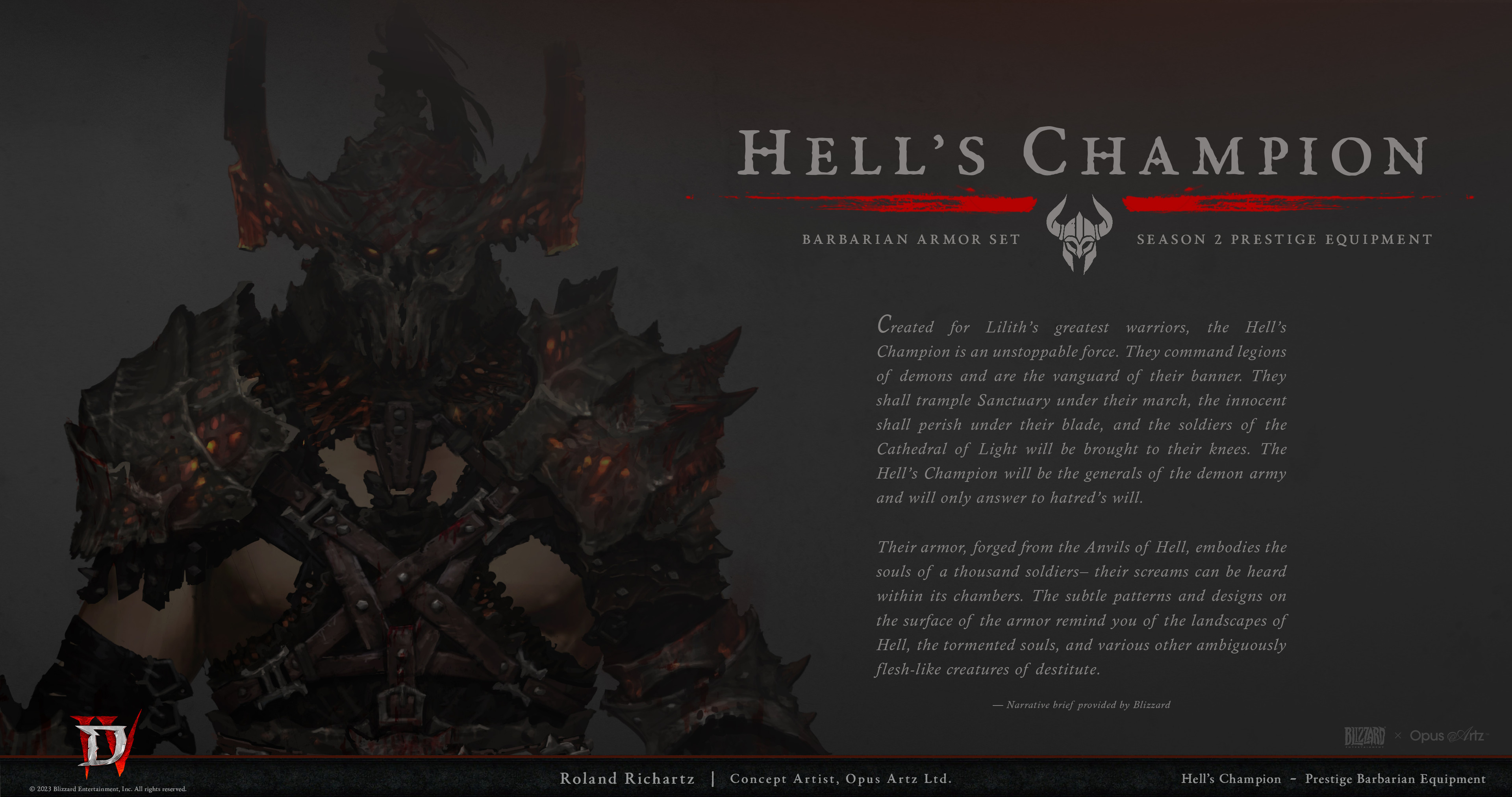 Roland Richartz - Diablo IV - Hell's Champion