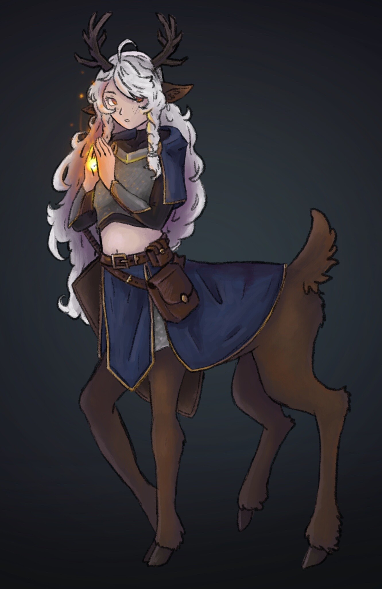 Artstation Juniper Deer Centar Cleric