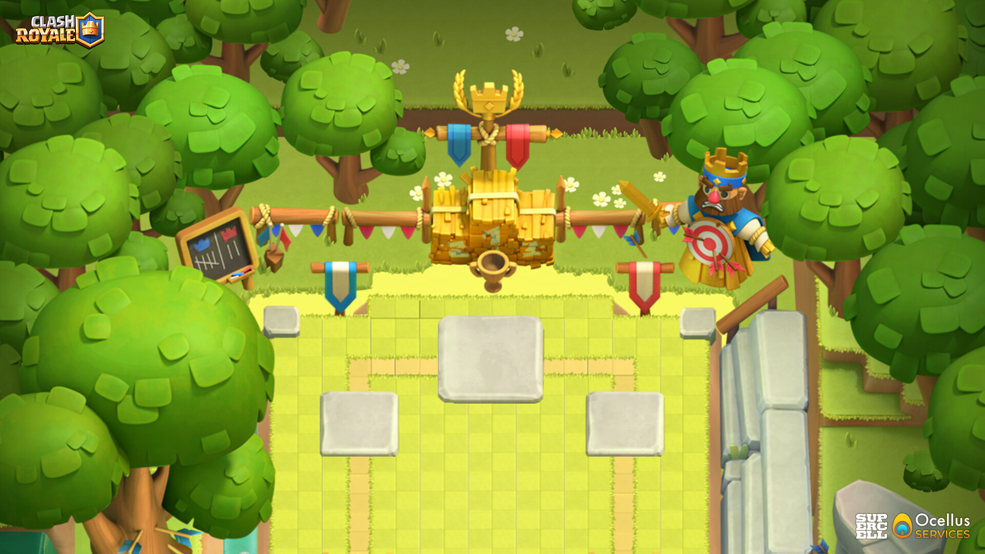 Ocellus - SERVICES - Clash Royale - Boot Camp Arena
