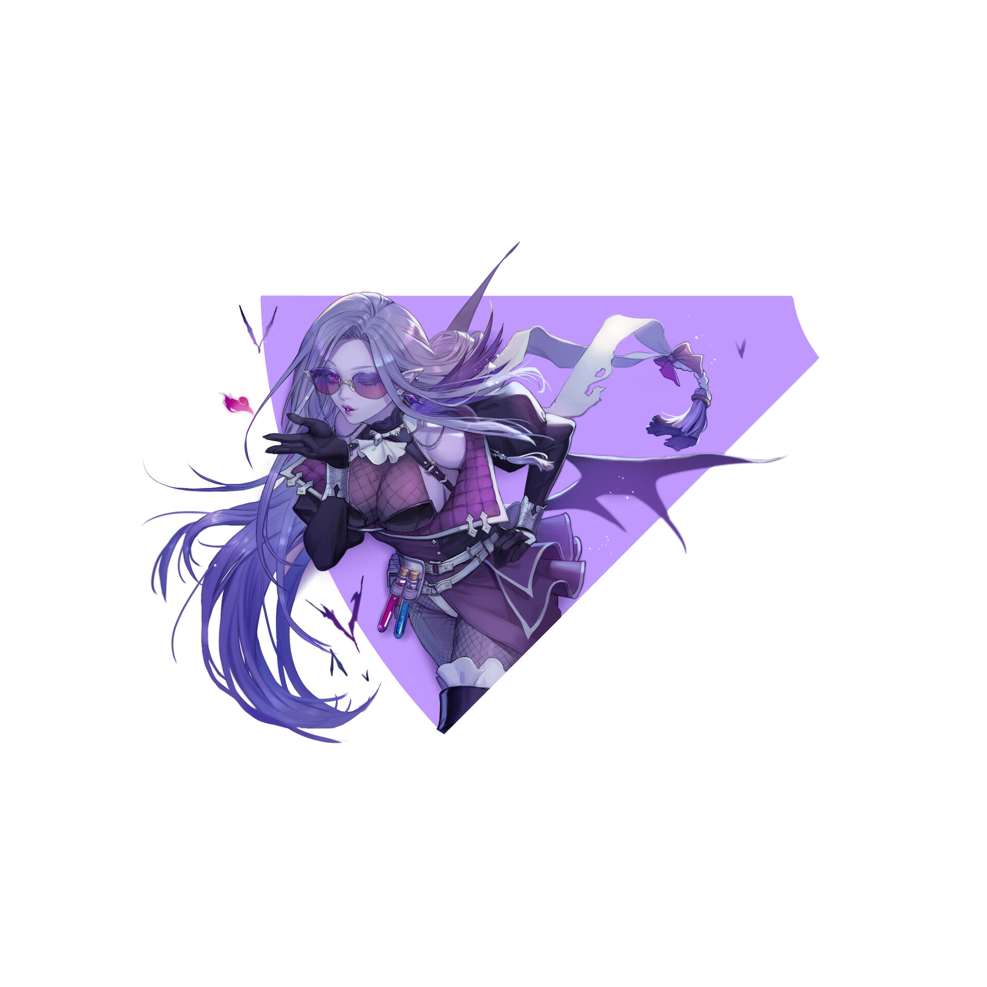 ArtStation - Colorwheelchallenge - Purple / Magic Tower Owner