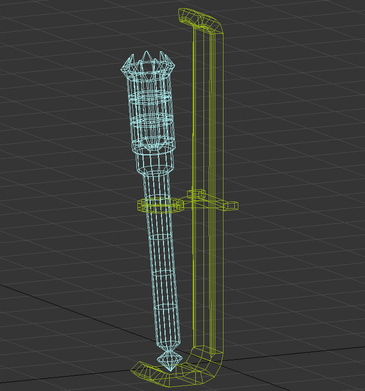 Imogen Hollands - Realistic Medieval Torch Asset 4K rendered (Free ...