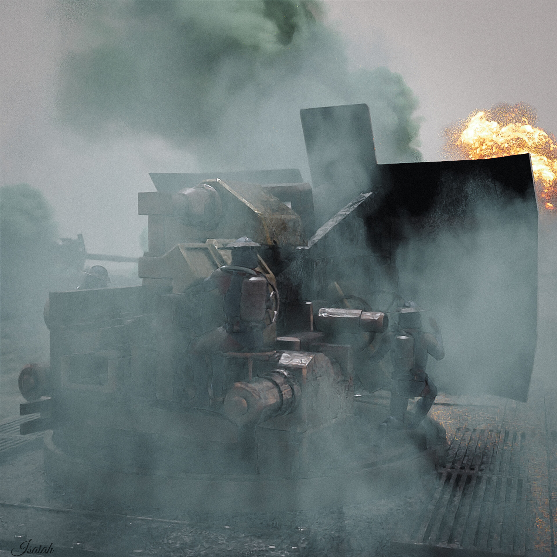 ArtStation - Tank Crew