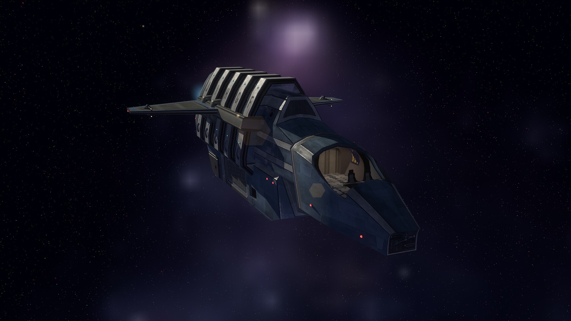 ArtStation - Devera-class light freighter (fan design)