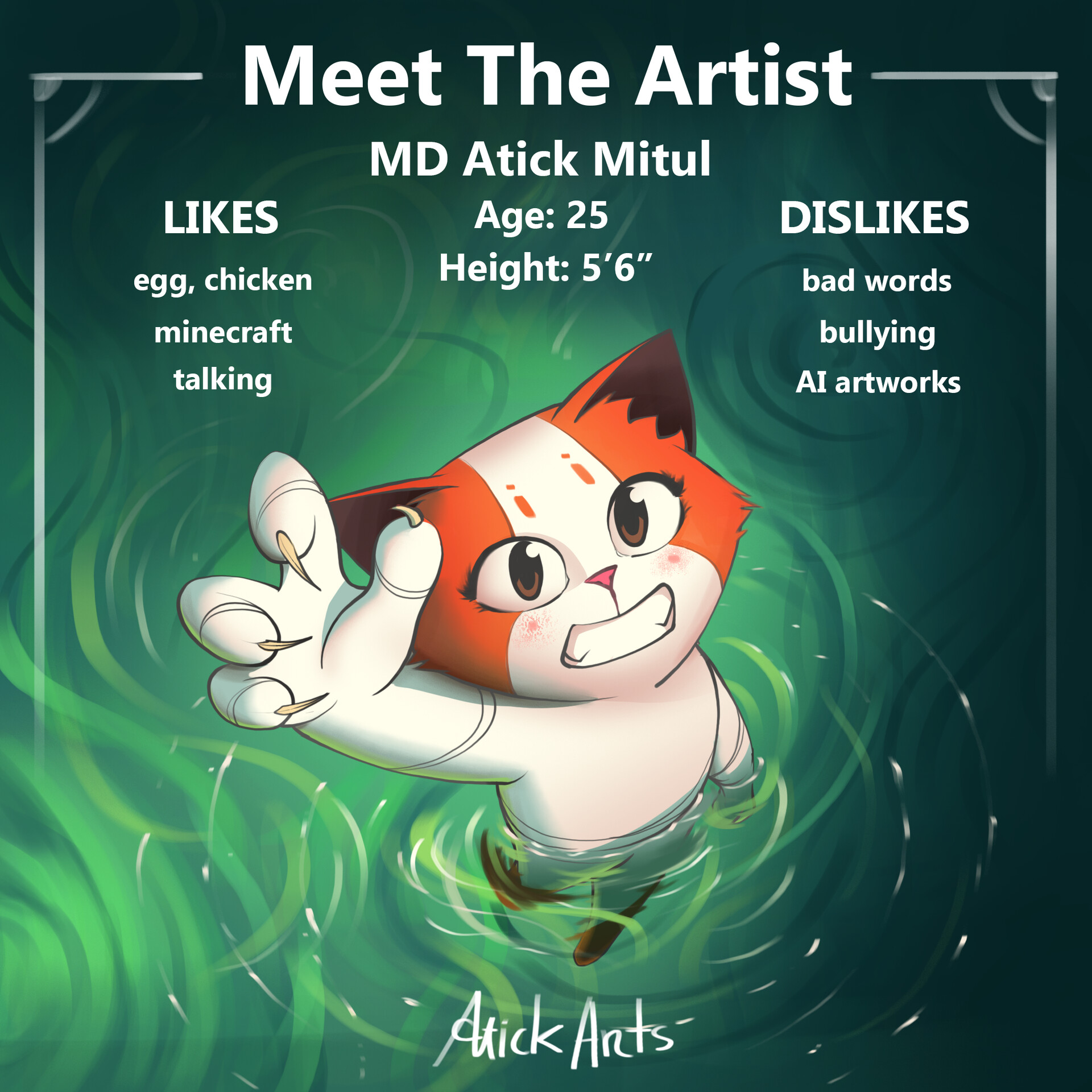 Atick Mitul - Meet the artist