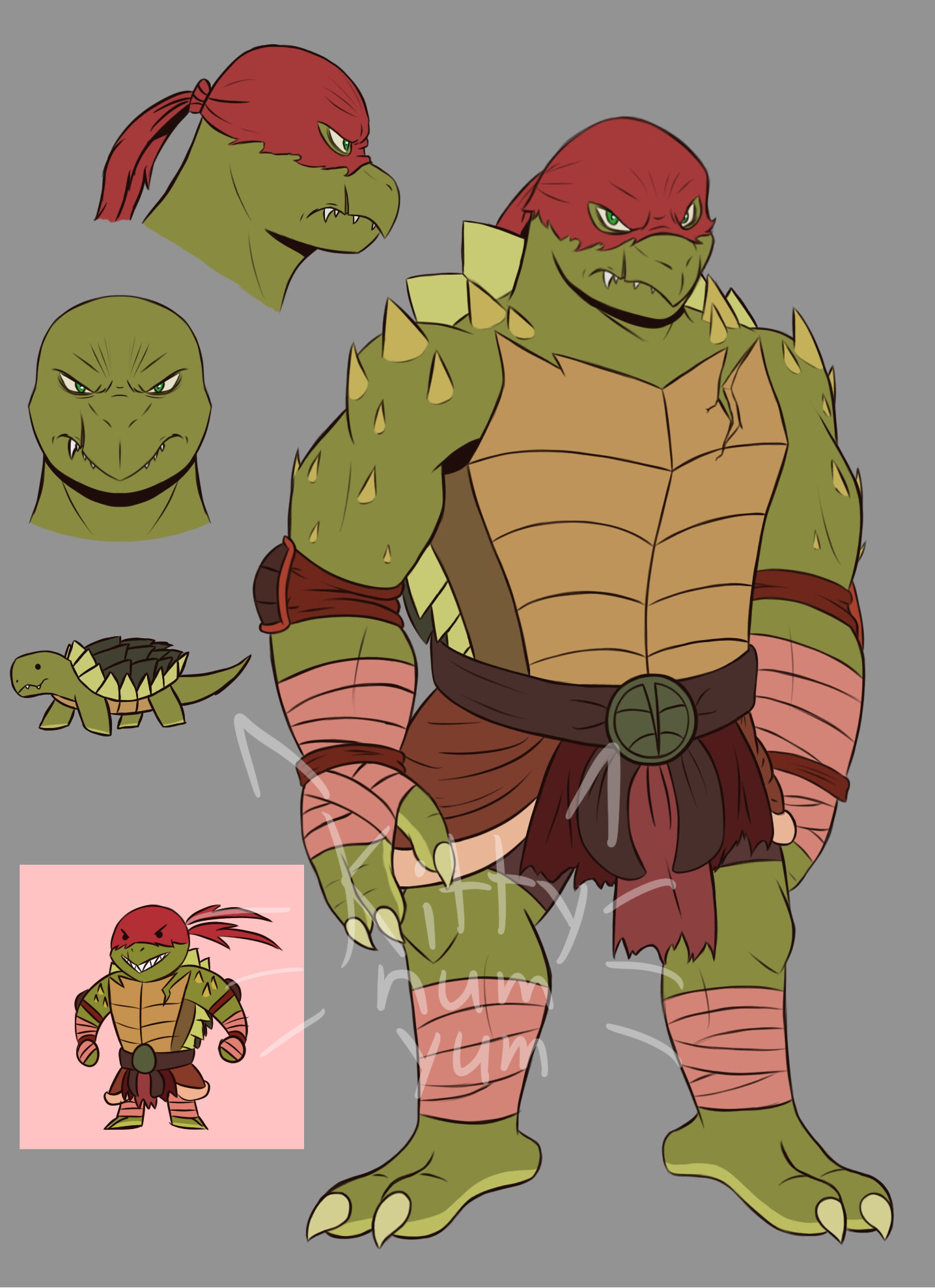 ArtStation - Raphael Concept: Teenage Mutant Ninja Turtles