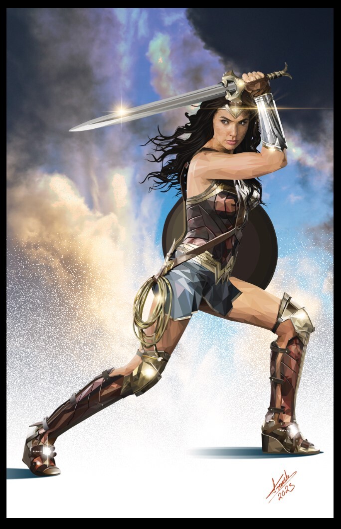 ArtStation - GAL GADOT/WONDER WOMAN