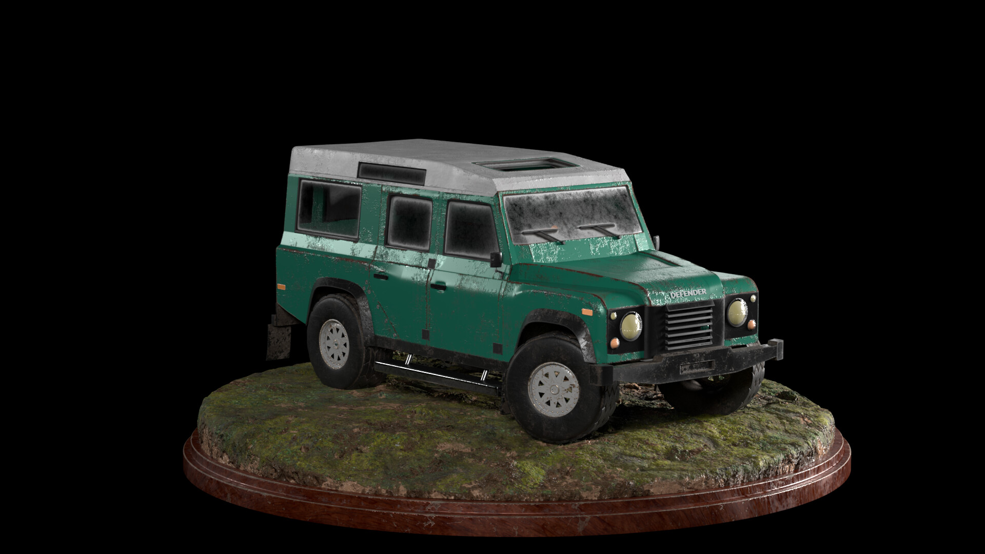 ArtStation - Land rover defender 110