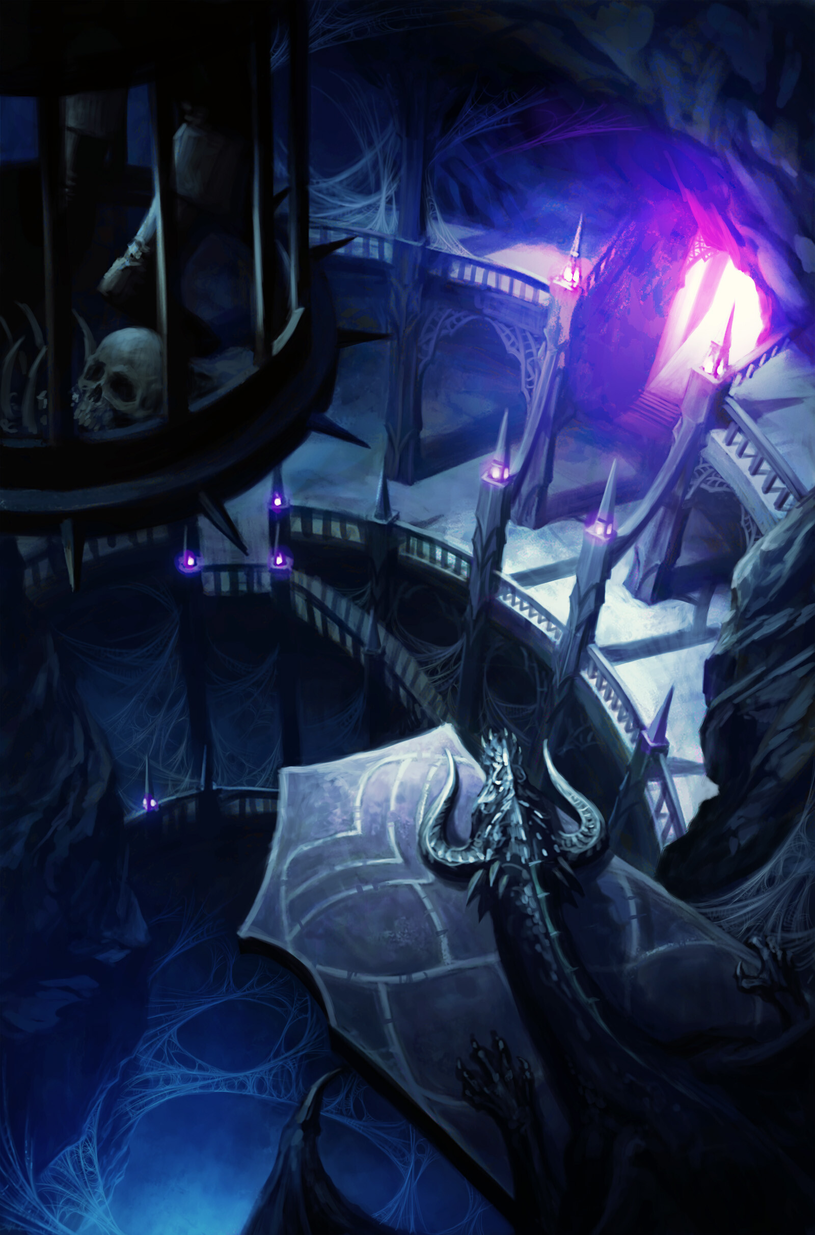 ArtStation - Underdark Environment Concept