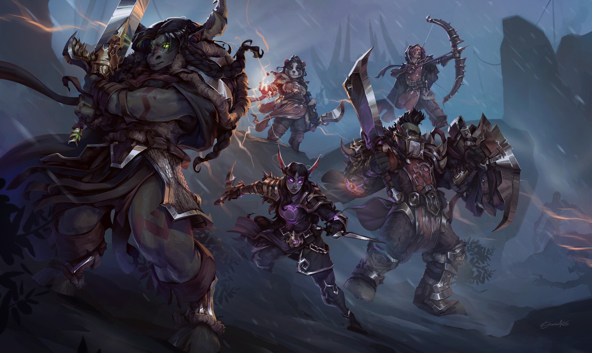 ArtStation - Group Splash Art