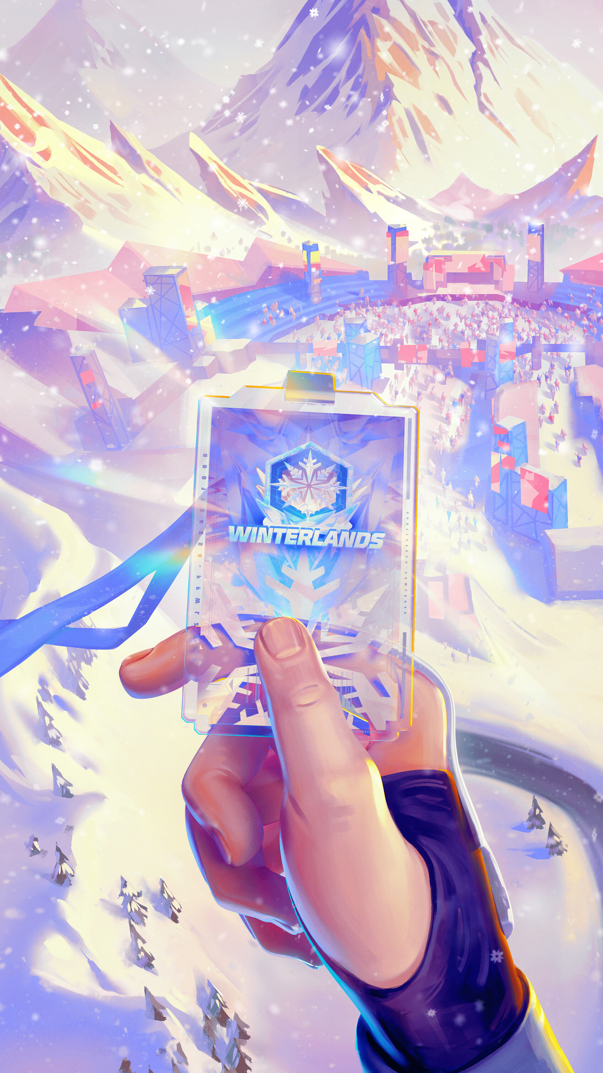 Mari Morgan - Winterlands Free Fire - BG Illustration for Social Media ...