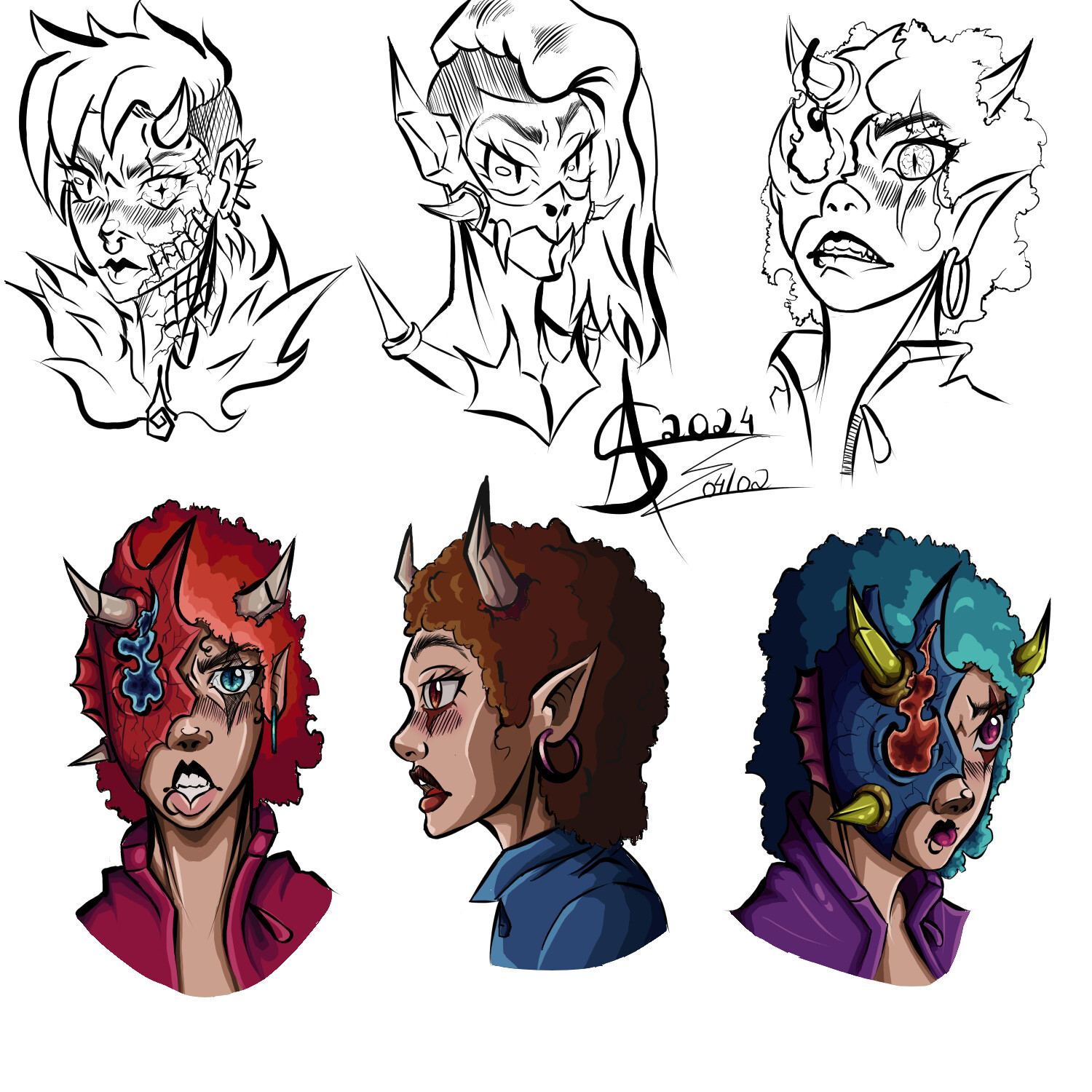 Desenhinsta_Qualquer - Fyrina: Crafting a Dynamic Character for ...