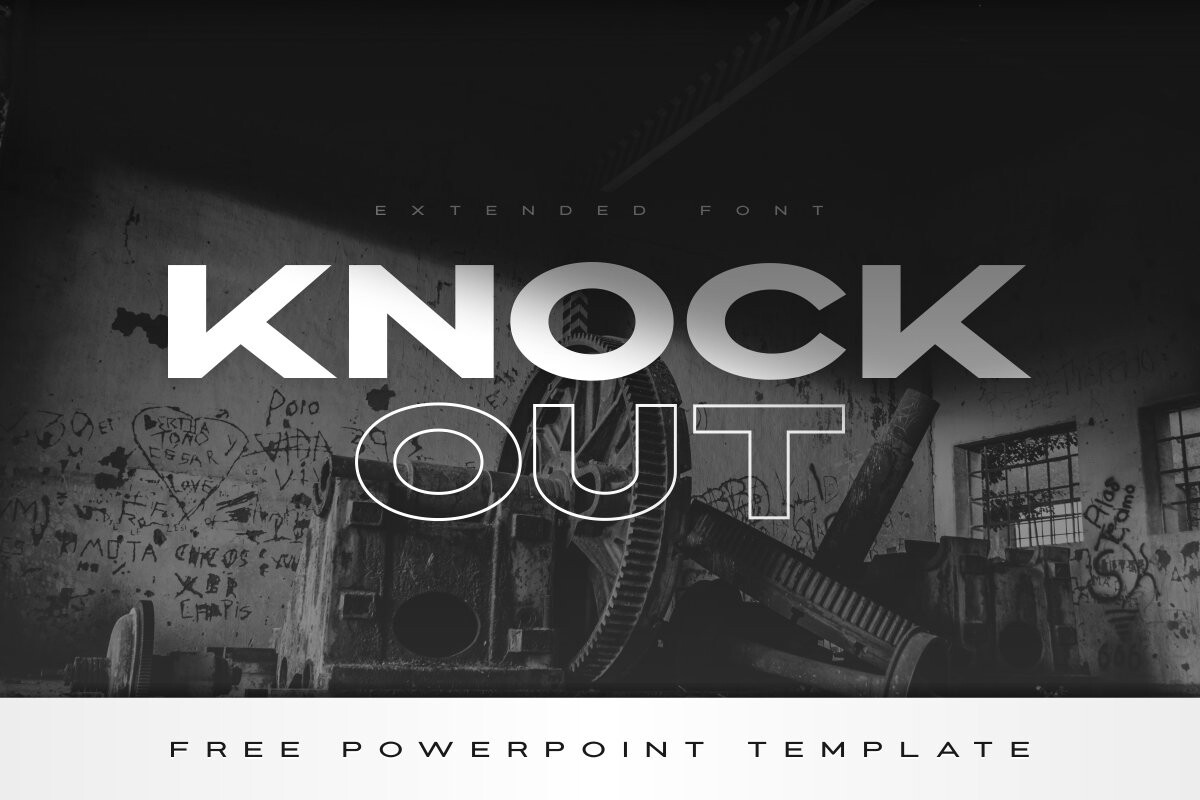 ArtStation - Knockout Extended Font Family