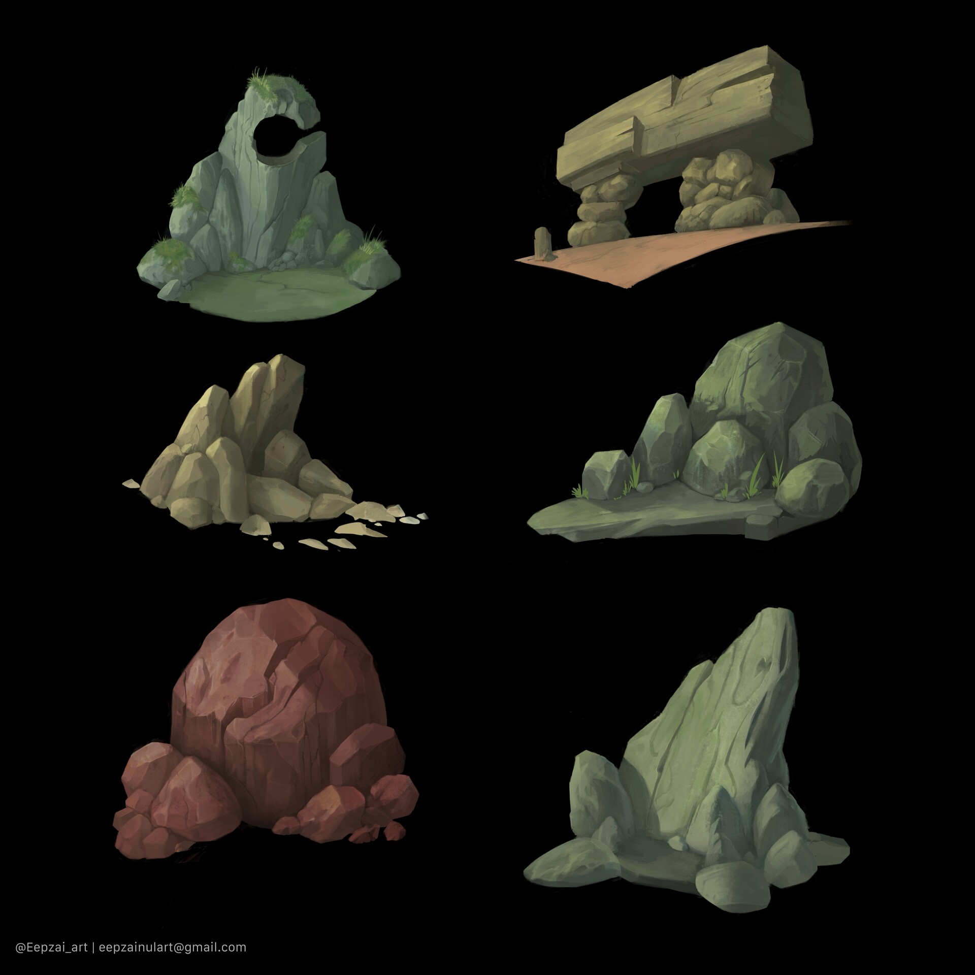 ArtStation - Rocks