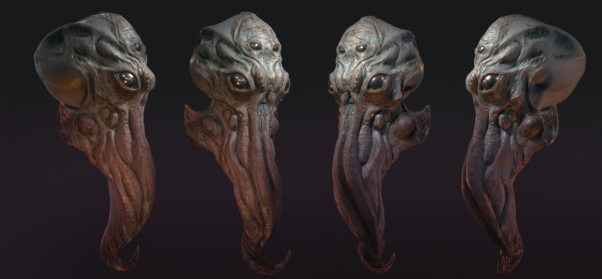 ArtStation - Squid Sculpt Sketch