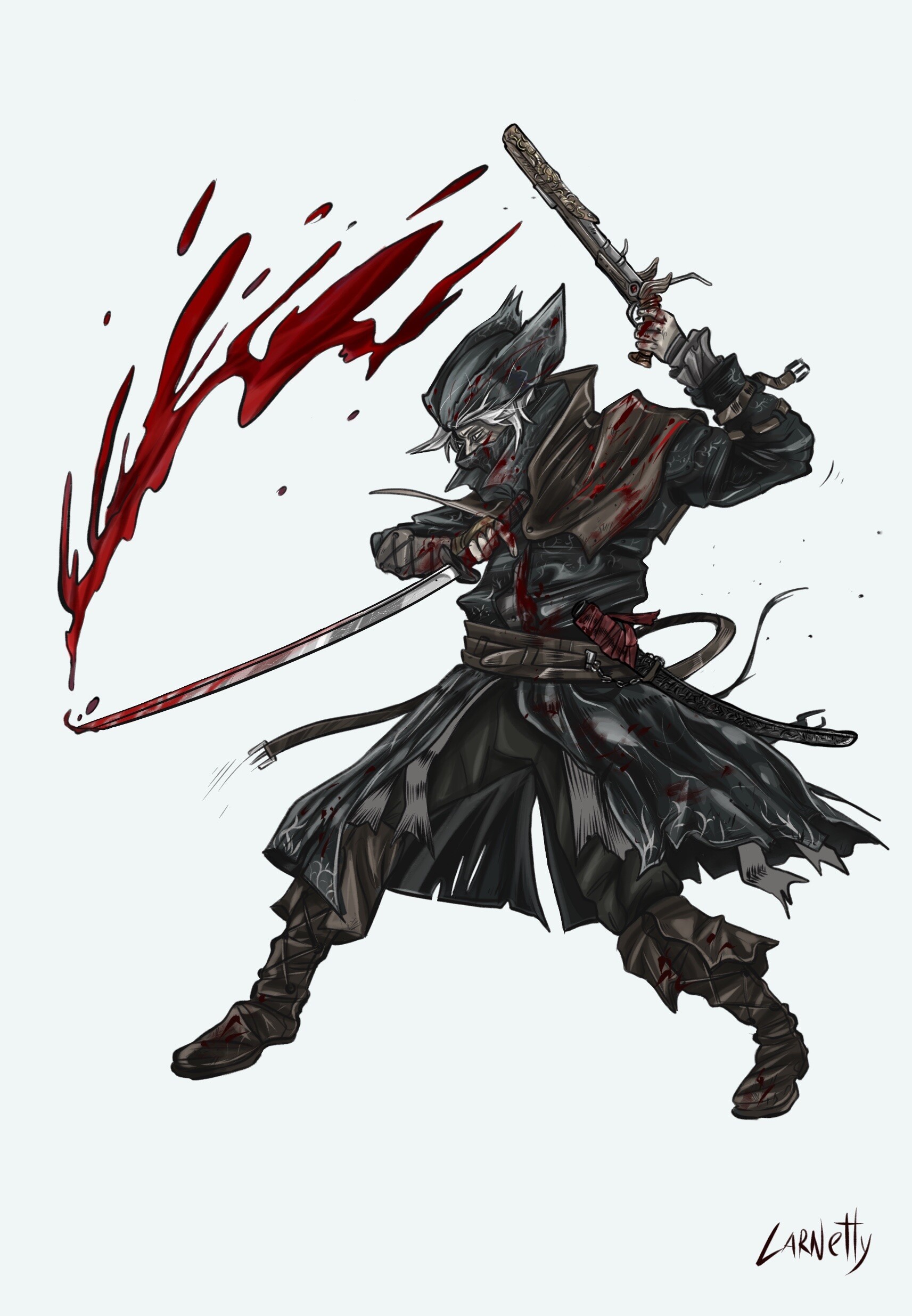 ArtStation - Bloodborne Hunter