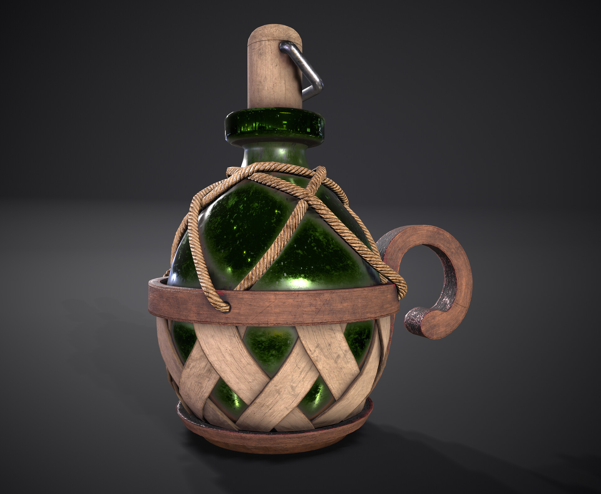 ArtStation - Medieval Flask