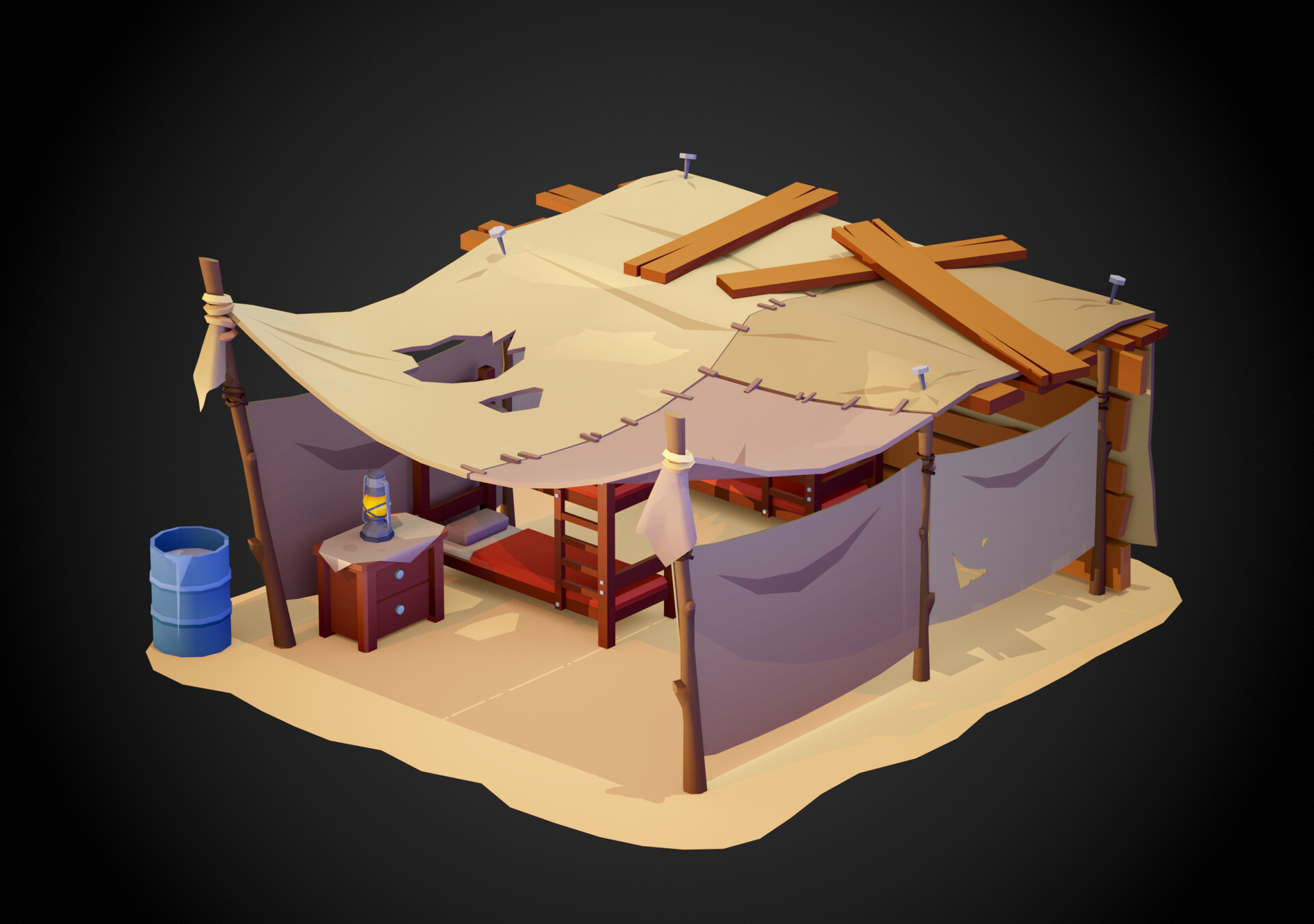 ArtStation - Dorm Tier 1