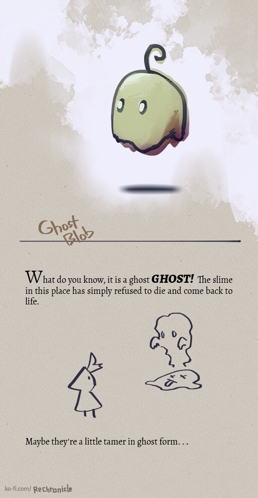 rechronicle - Ghost Blob | Monster CARDs