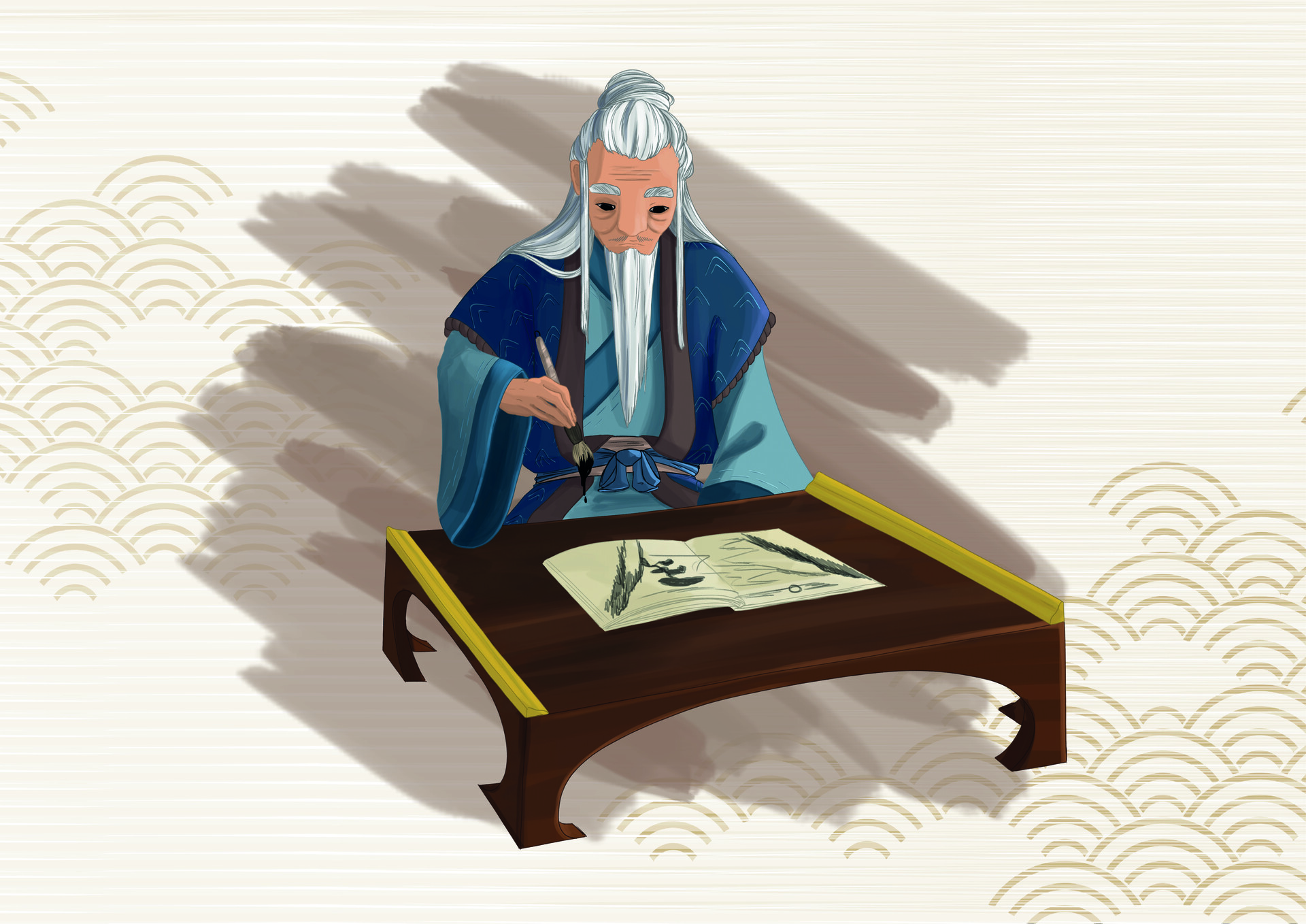 ArtStation - Yugen - Character Yamamoto Takeshi