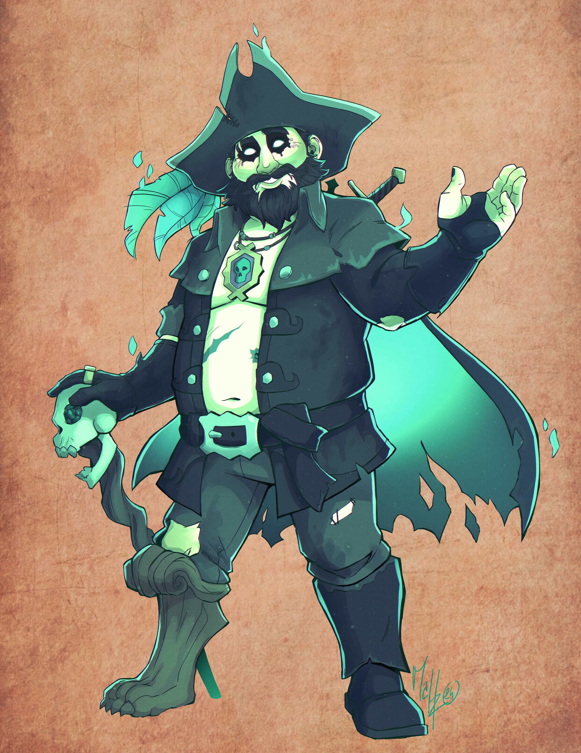 ArtStation - Ramsey Singh, the Pirate Lord