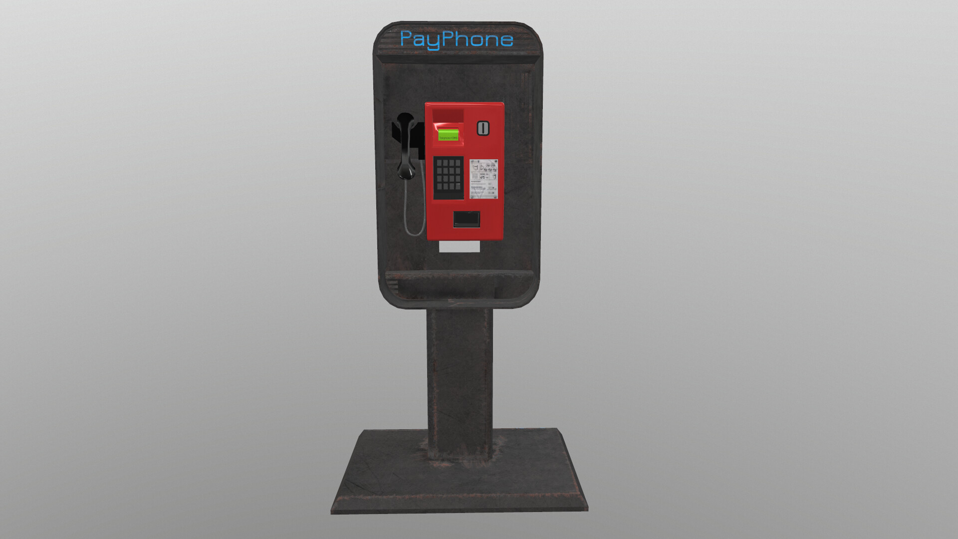 ArtStation - Pay Phone