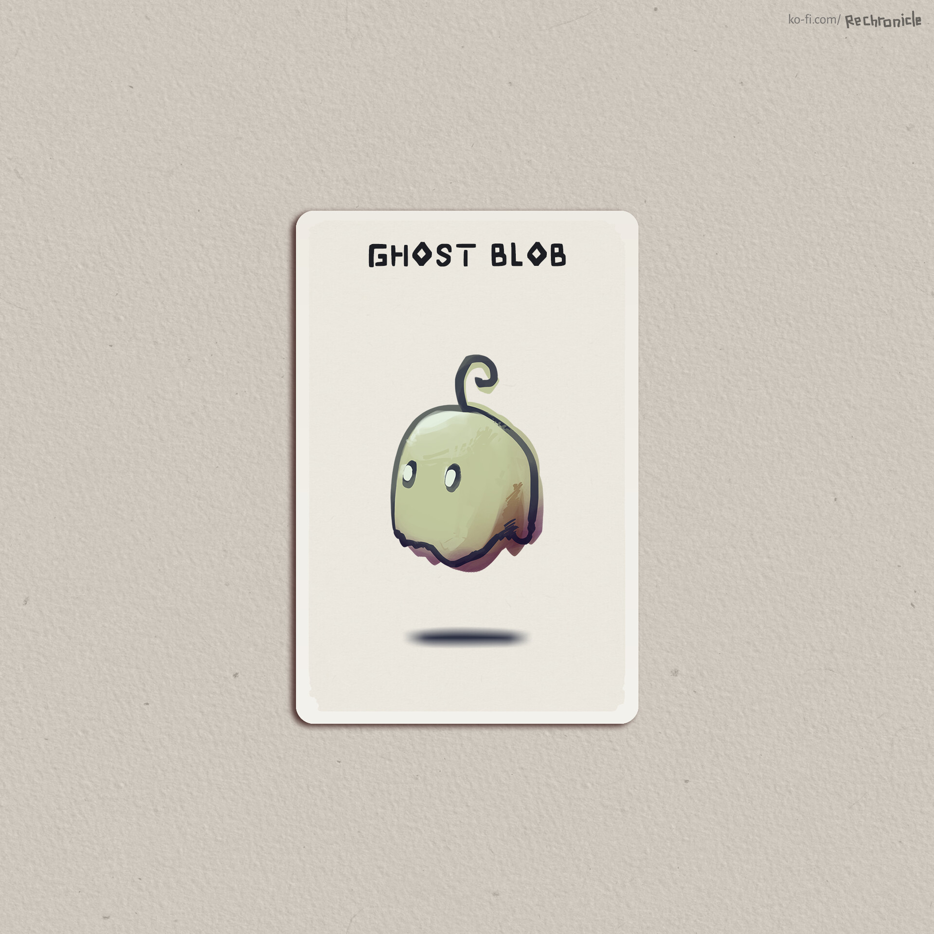 rechronicle - Ghost Blob | Monster CARDs