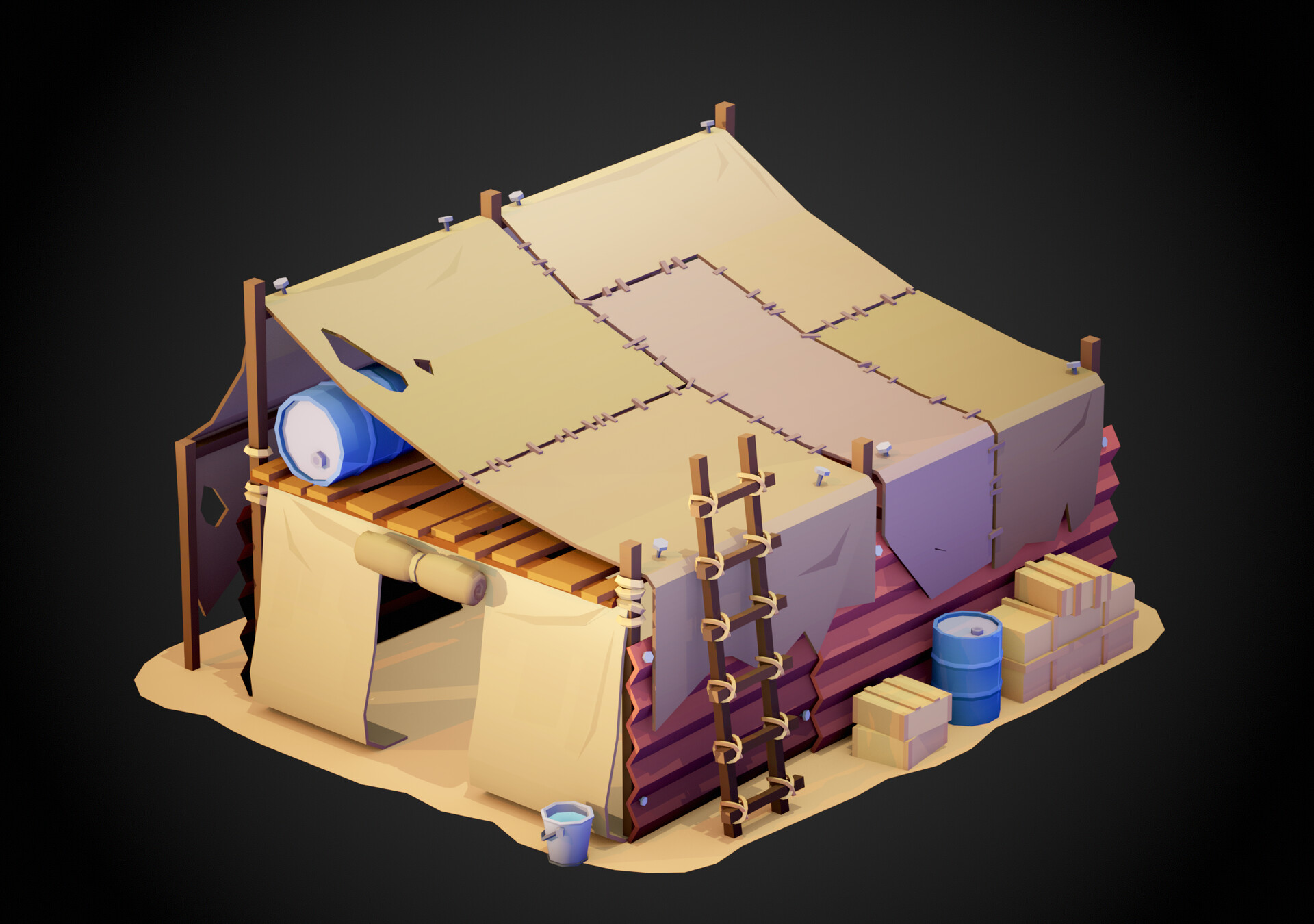 ArtStation - Dorm Tier 3