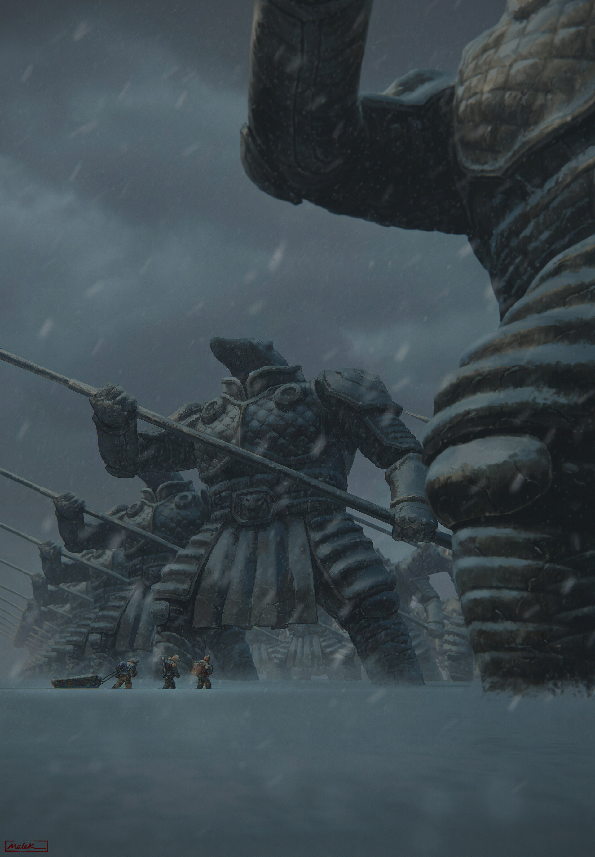 ArtStation - SNOW ARMY