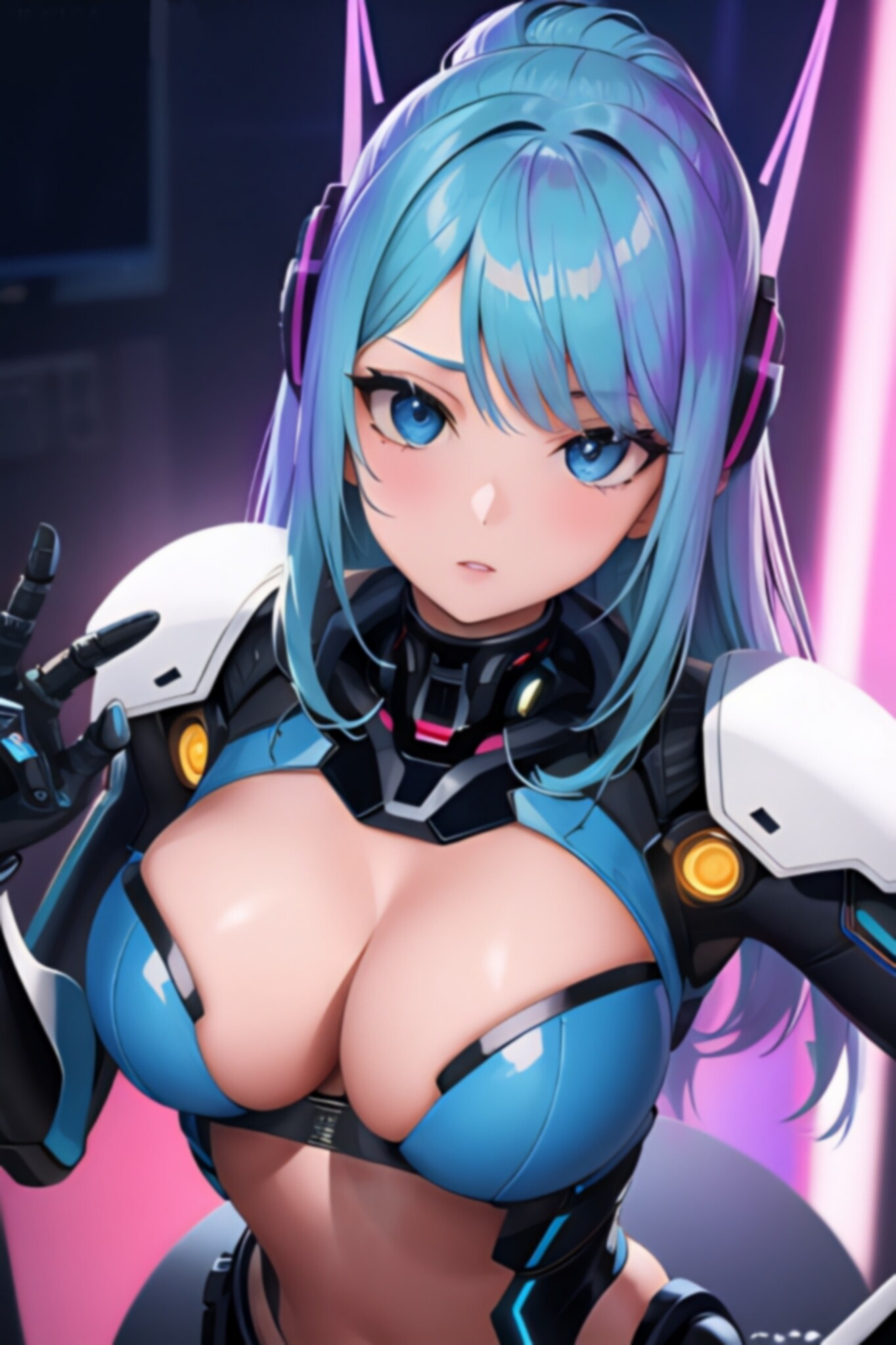 ArtStation - Ciber girl