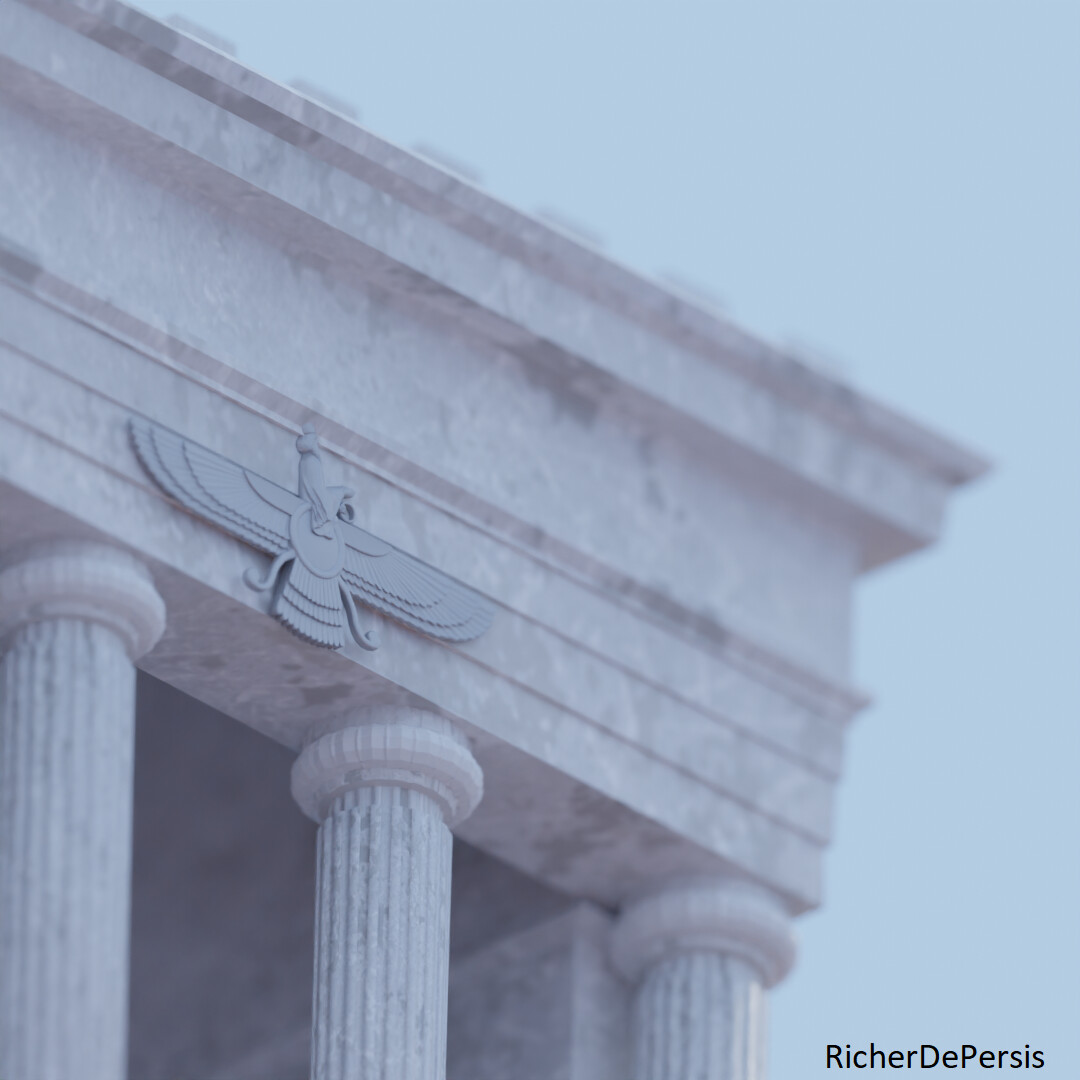 ArtStation - Zoroastrian atash kadeh Temple