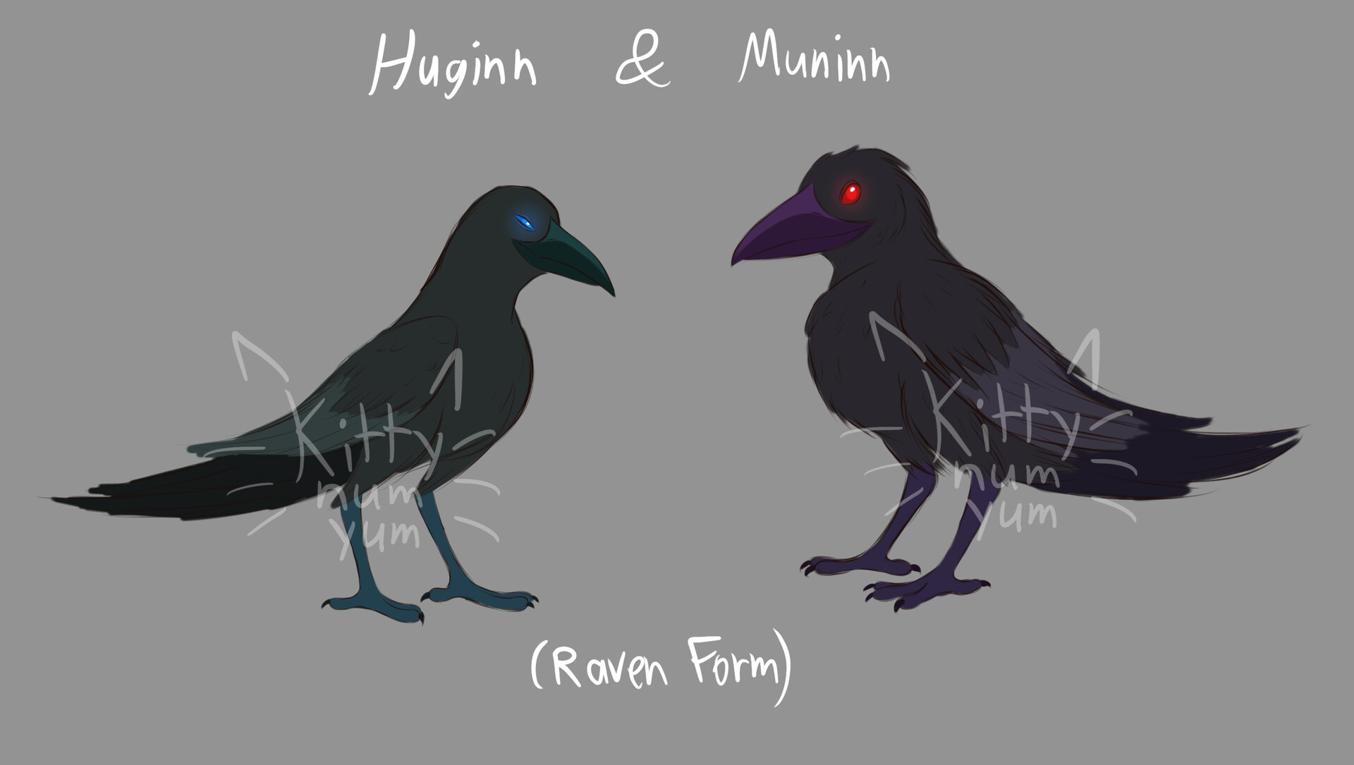 ArtStation - Huginn and Muninn Concept: Teenage Mutant Ninja Turtles