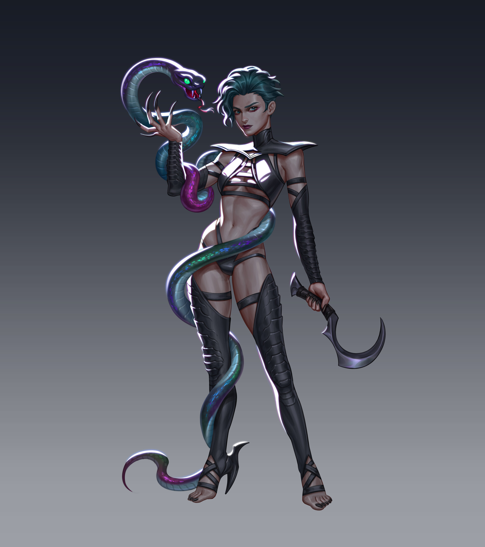 ArtStation - Snake handler