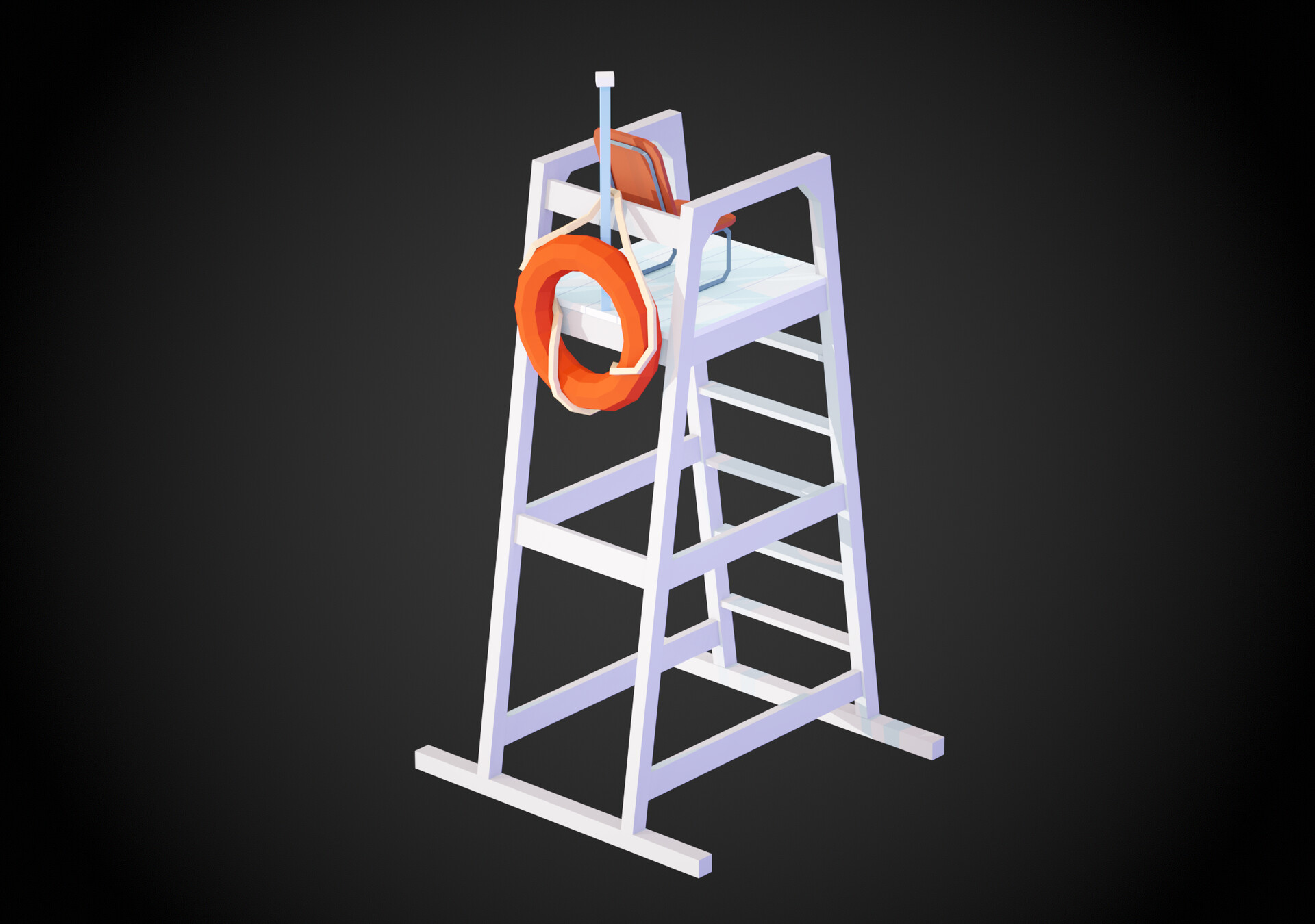 ArtStation - Lifeguard Tower Tier 1