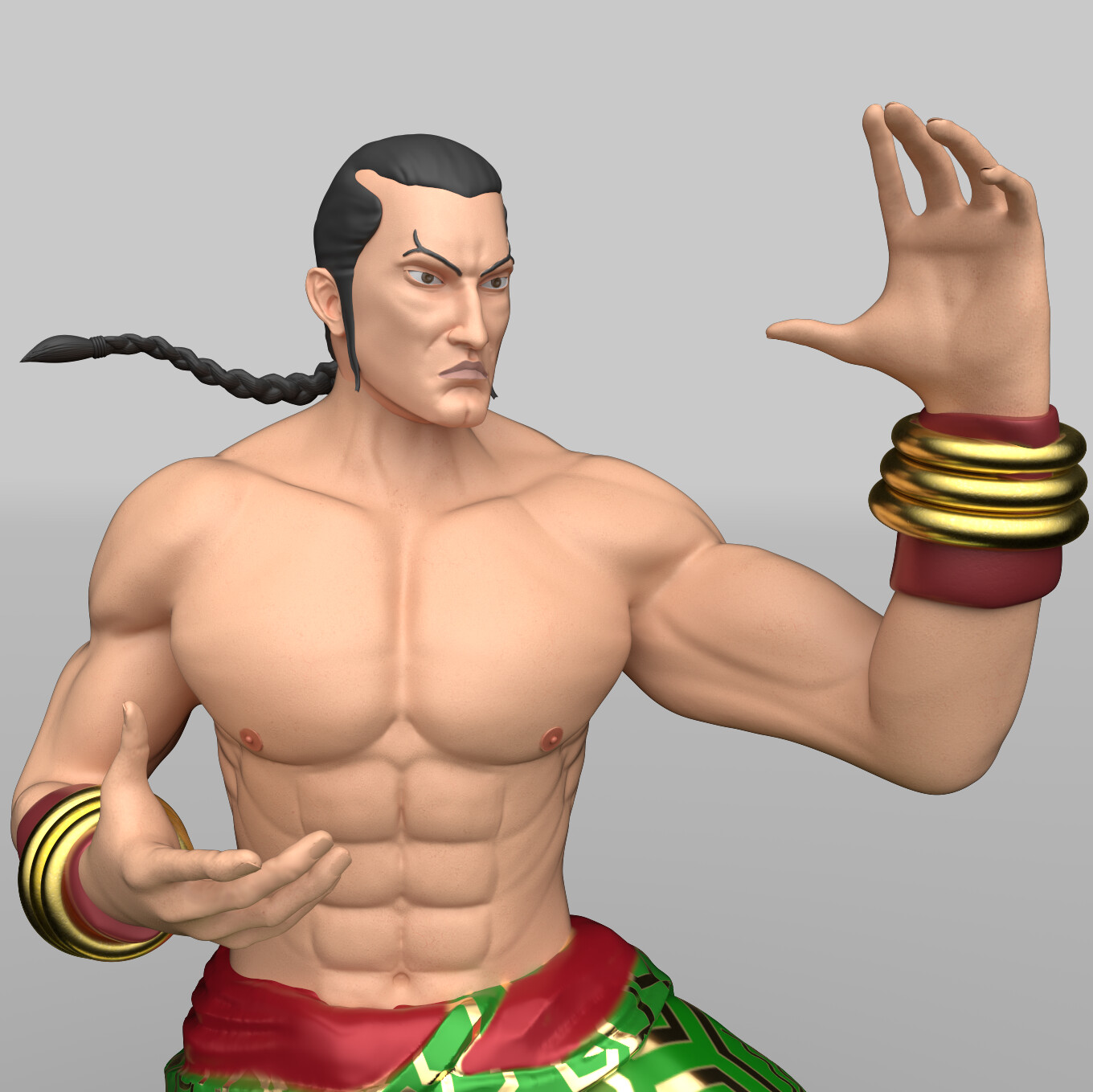 ArtStation - Feng Wei Statue