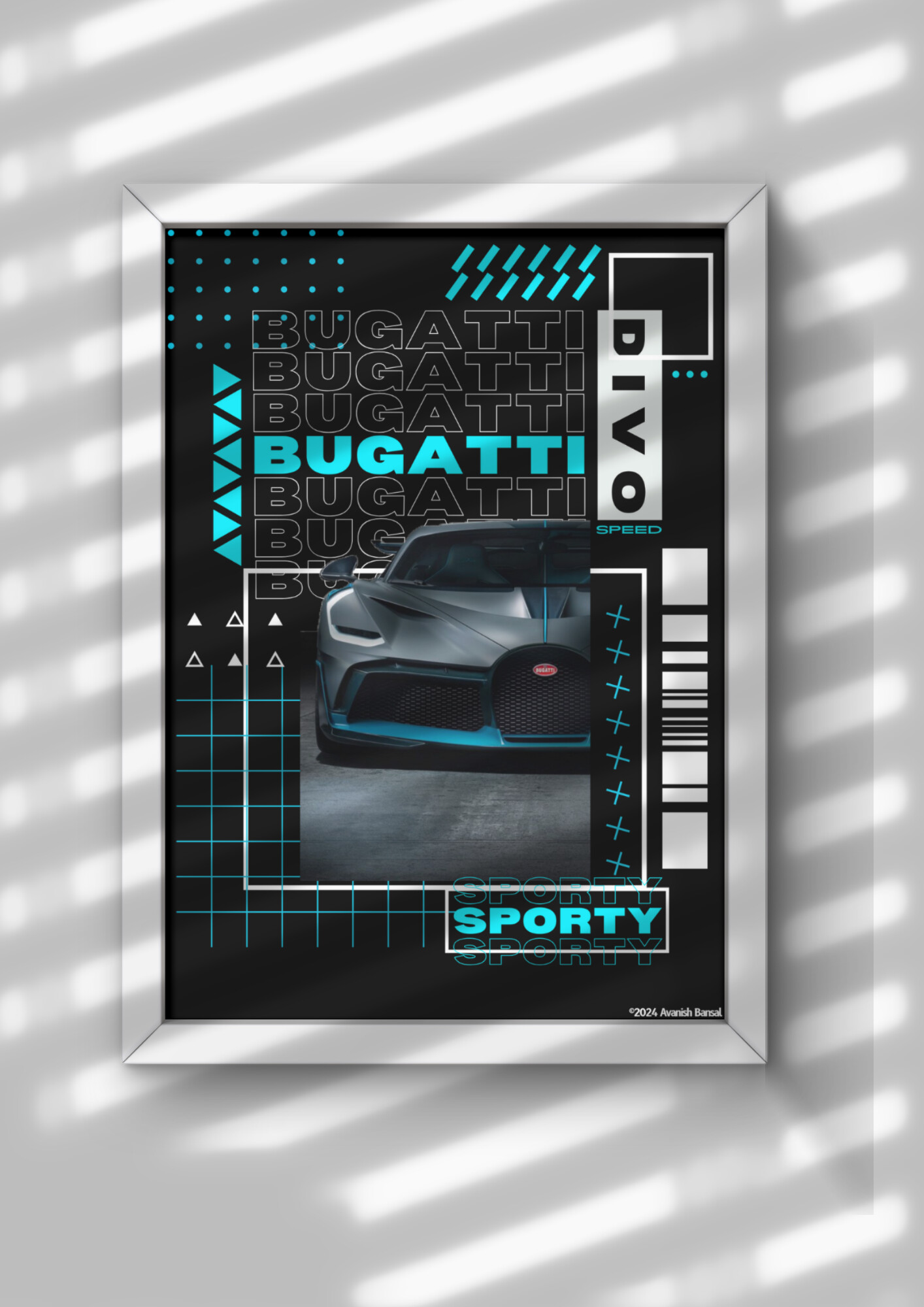 ArtStation - BUGATTI DIVO Poster