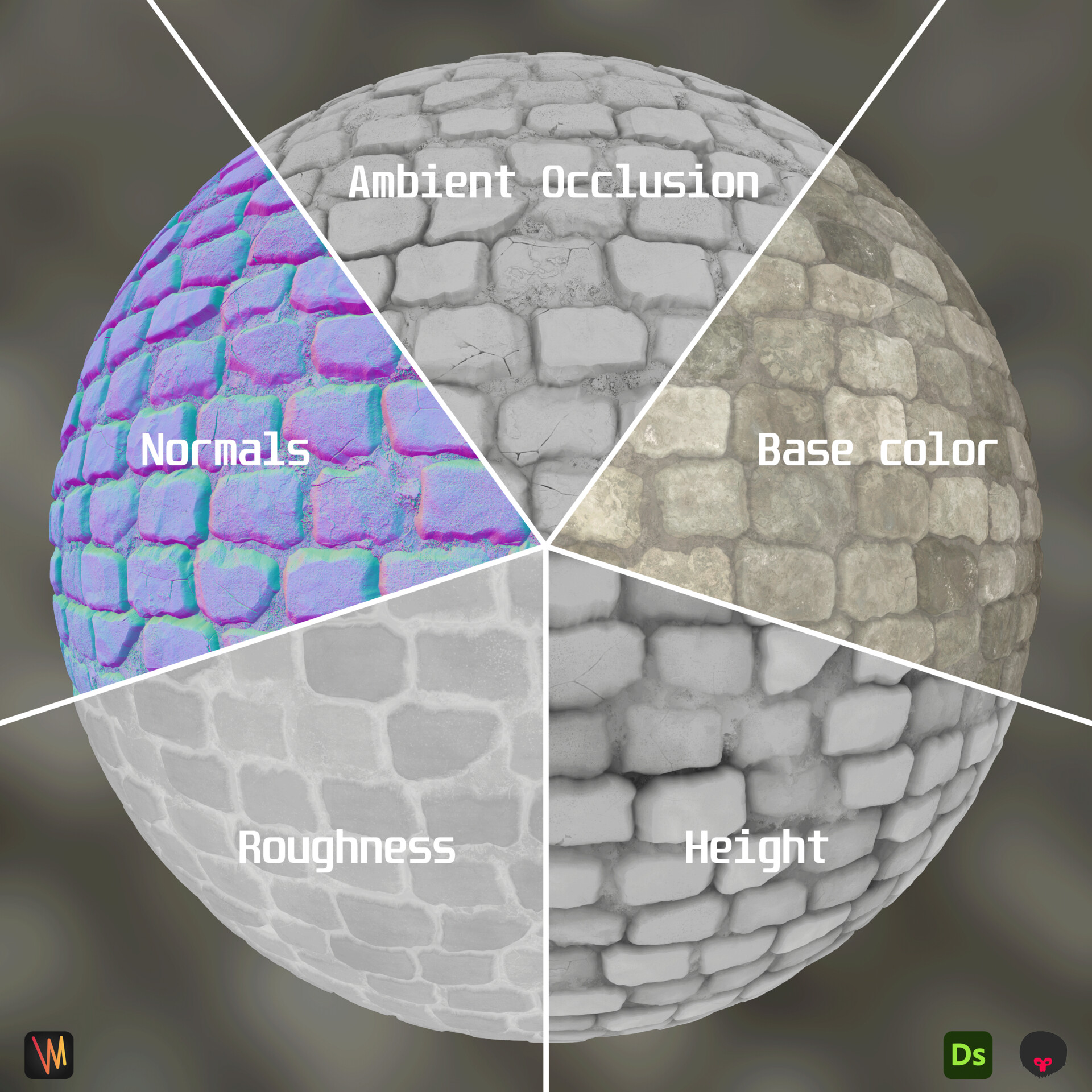 ArtStation - Stone Wall